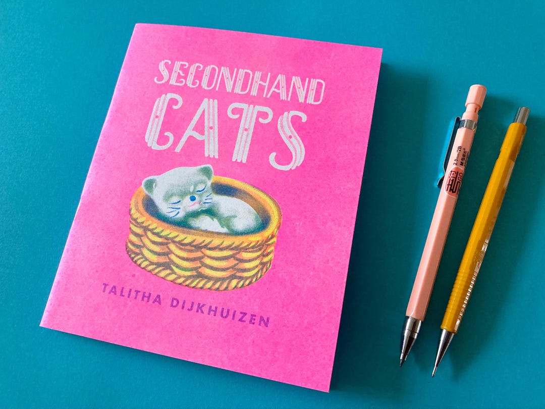 Second Hand Cats RISO Zine - Etsy