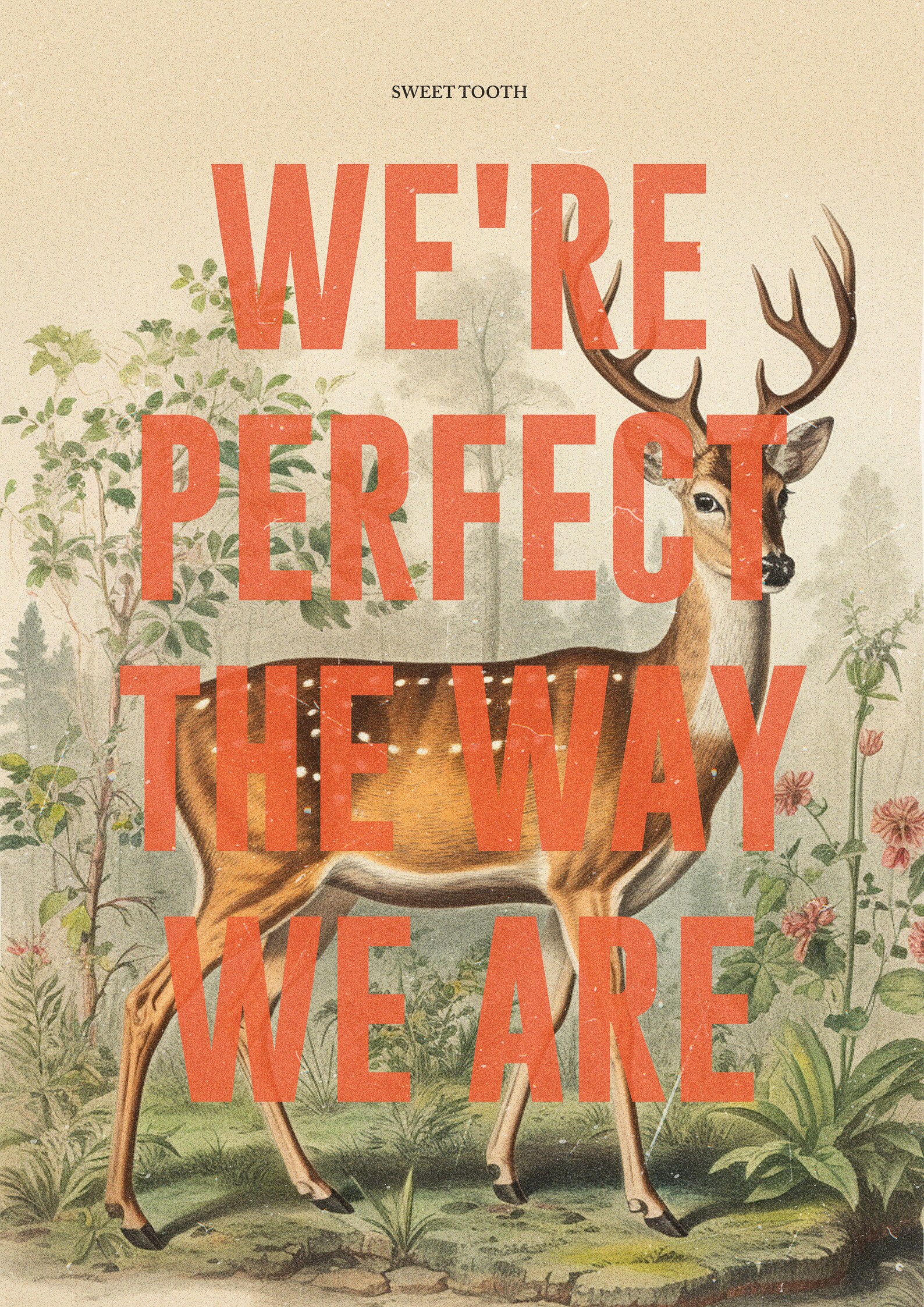 Sweet Tooth Poster, TV Series Poster, Sweet Tooth Print, Retro Modern ...