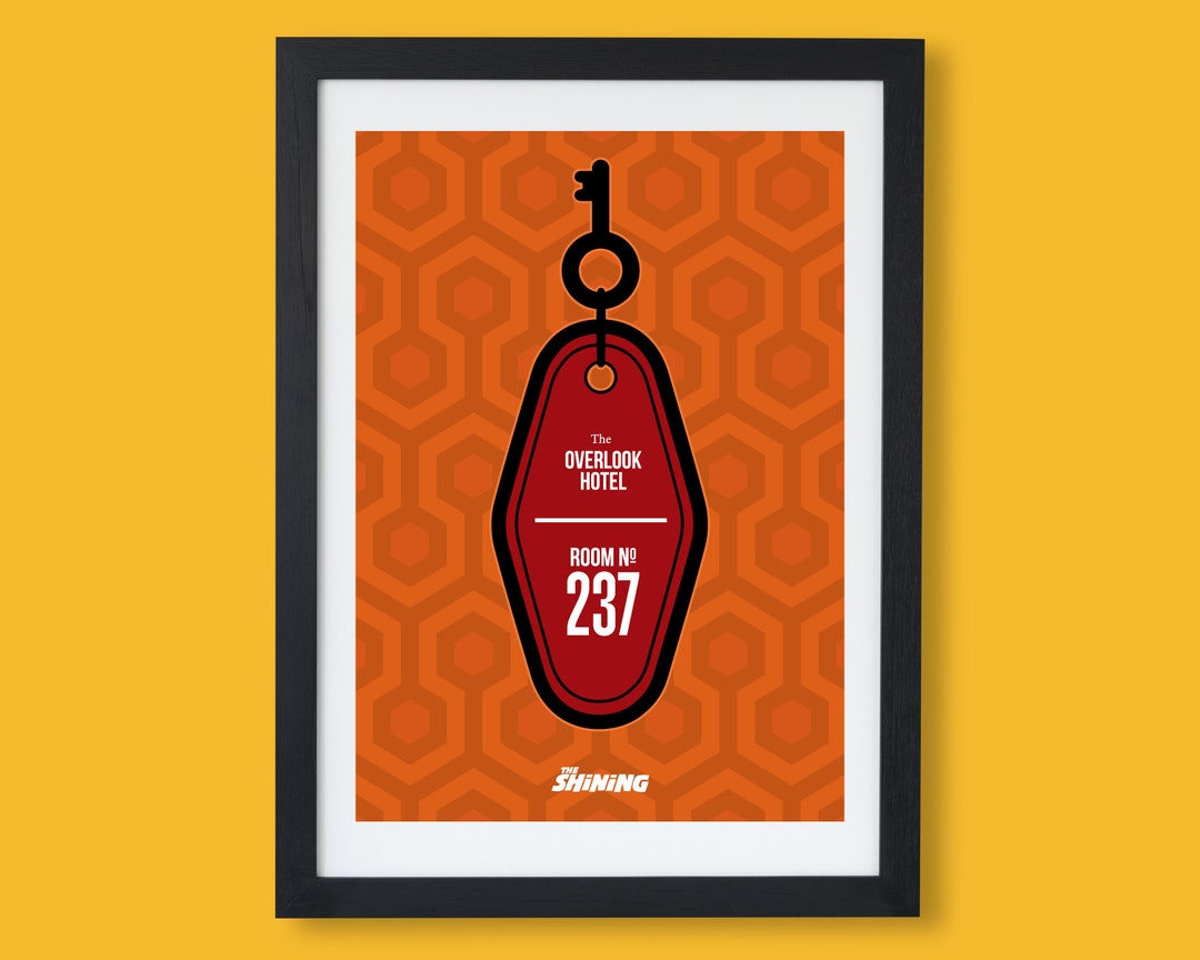The Shining Print, 1980 Inspired Minimalist Wall Art, Stephen King ...