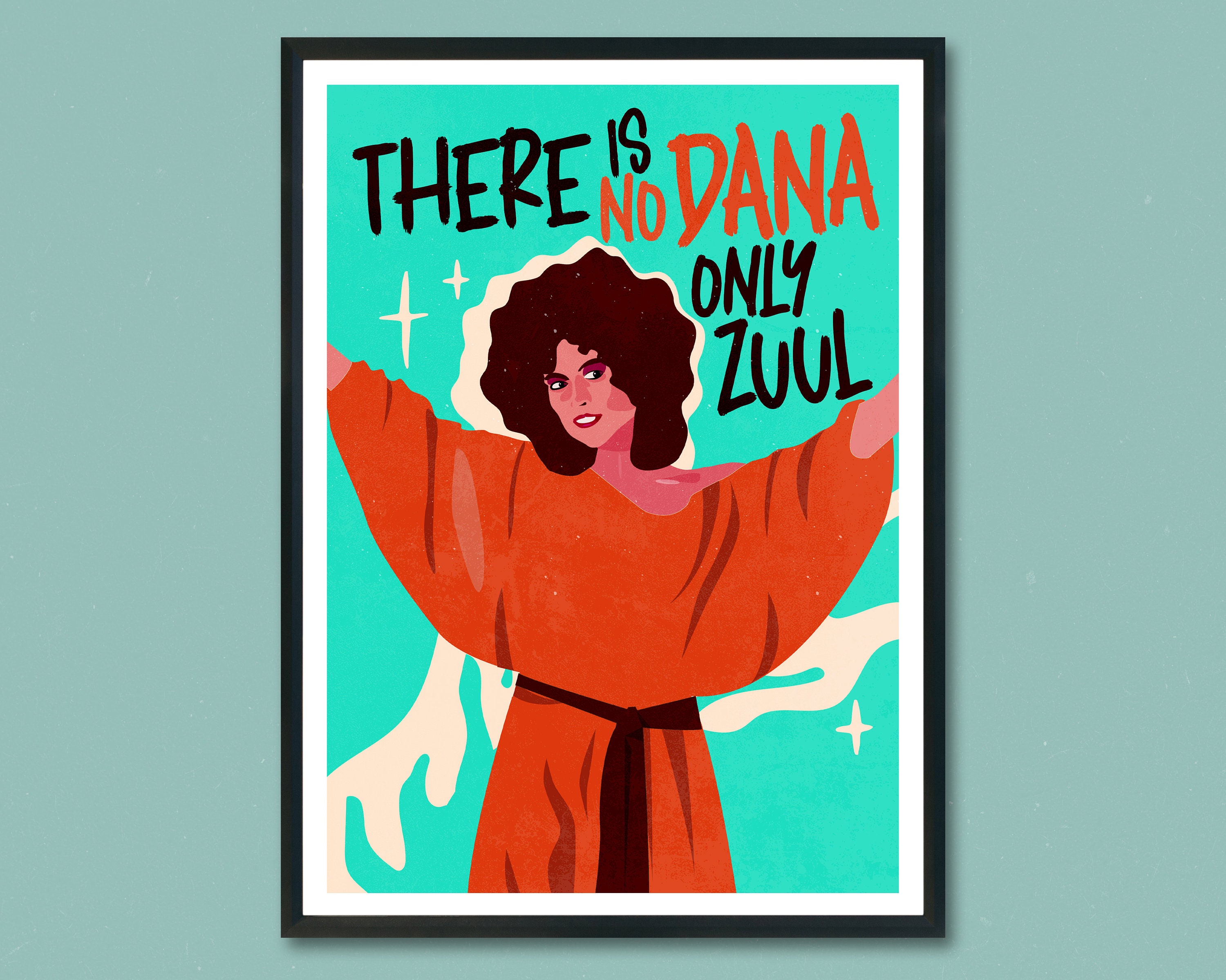 Buy Ghostbusters Dana Zuul Movie Poster Print, Illustration, Art Print ...