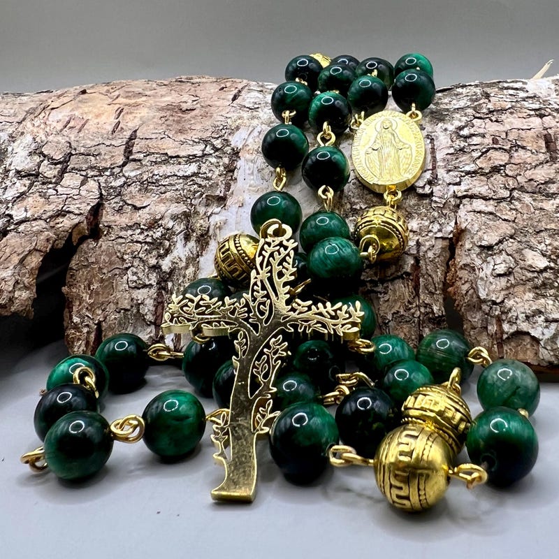 Irish Catholic Rosary Men - Etsy UK