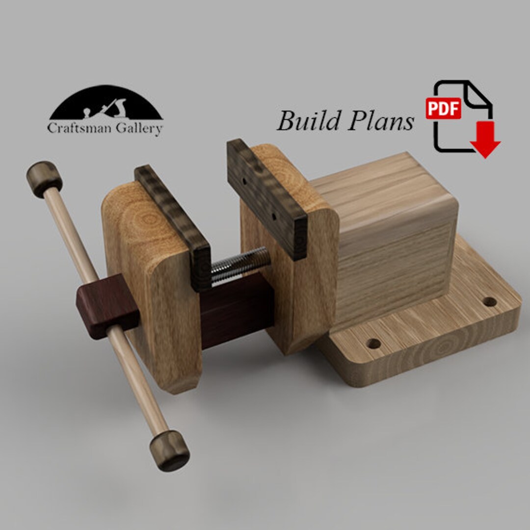 DIY Wooden Vise Plan (easy to Build and Very Useful Shop Tool ...