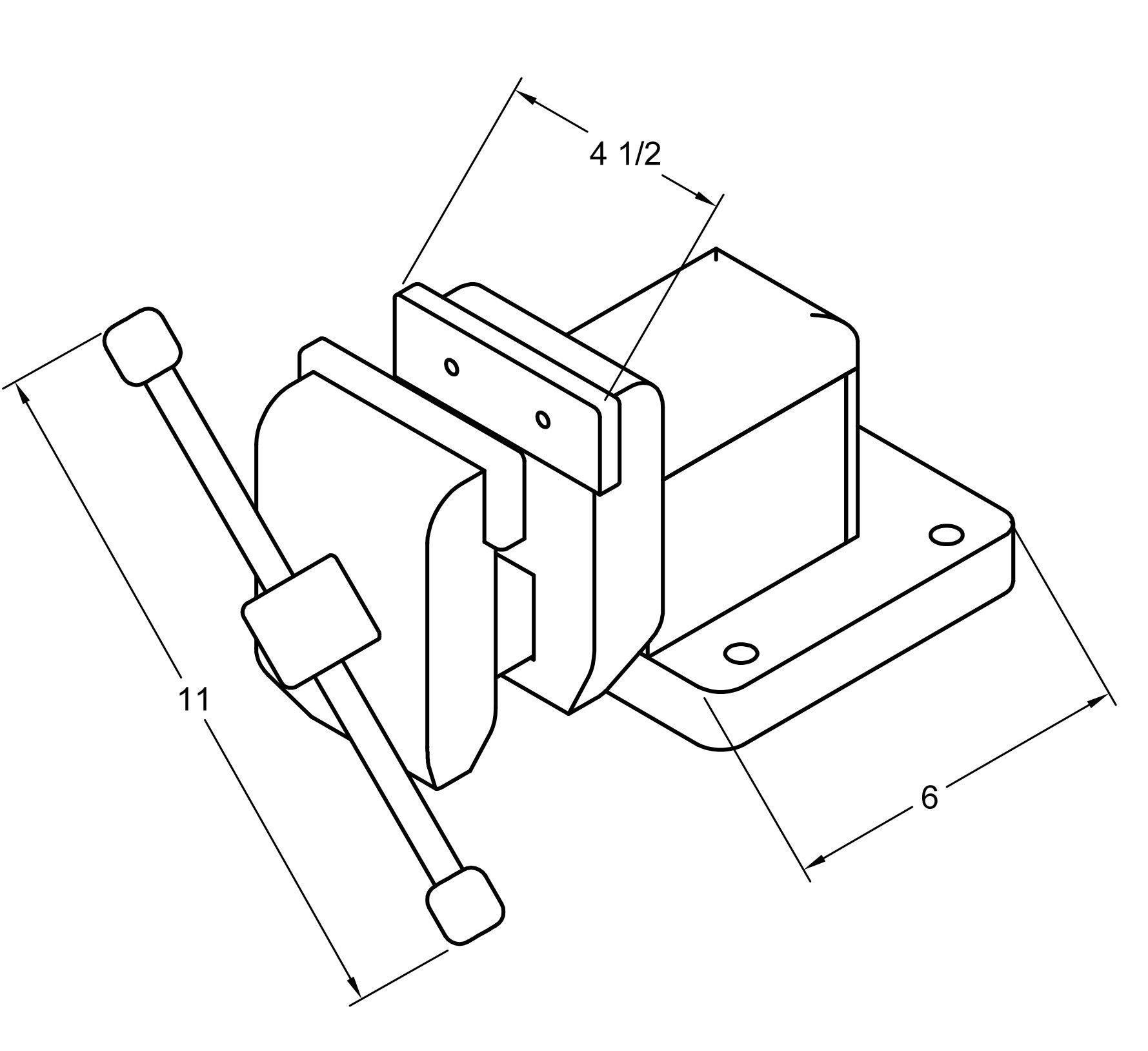 DIY Wooden Vise Plan easy to Build and Very Useful Shop Tool | Etsy