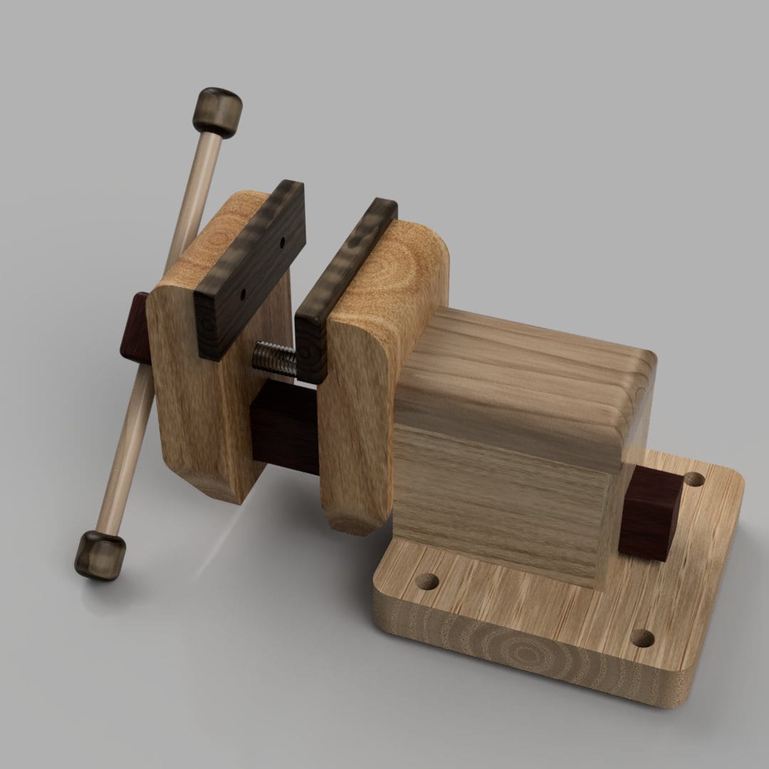 DIY Wooden Vise Plan (easy to Build and Very Useful Shop Tool ...
