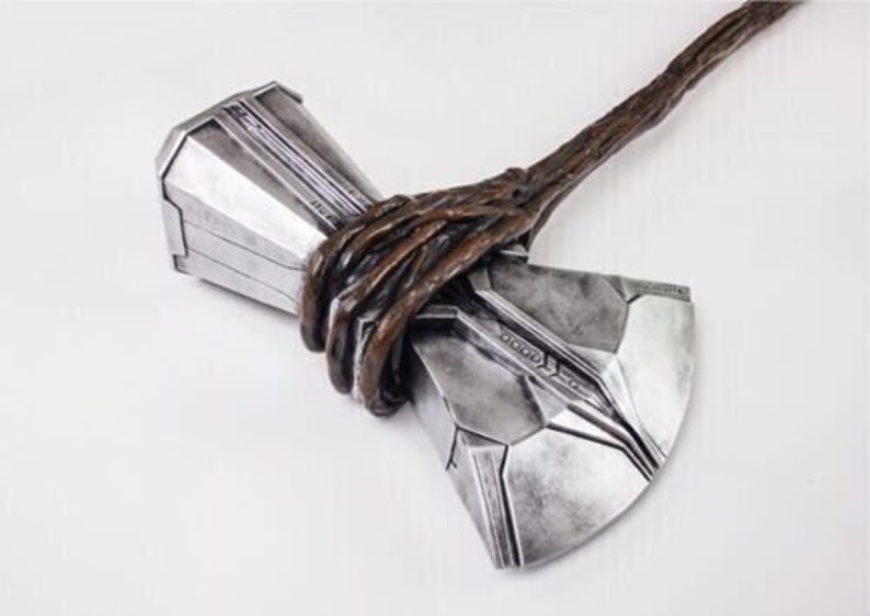 Thor Storm Breaker Axe 1:1 Metal Prop Weapon Hammer / Avengers Infinity ...