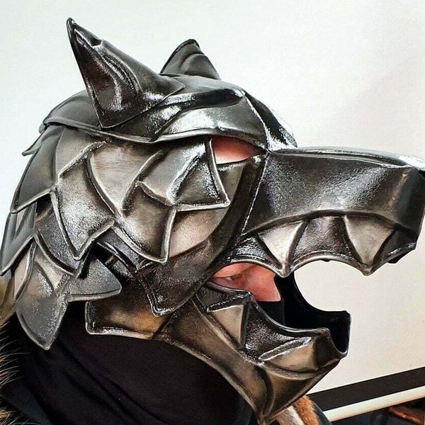 Wolf Medieval Helmet - Etsy