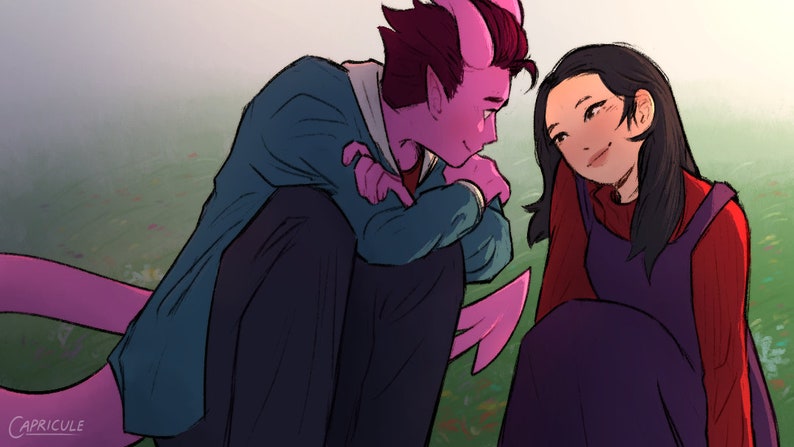 Custom Digital Character Art Commission full Colour - Etsy