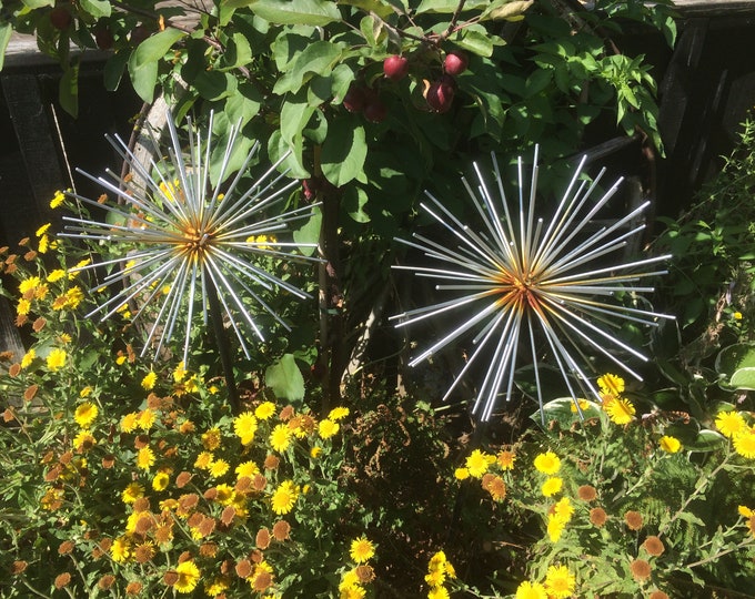 Allium Metal Sculpture - Etsy UK