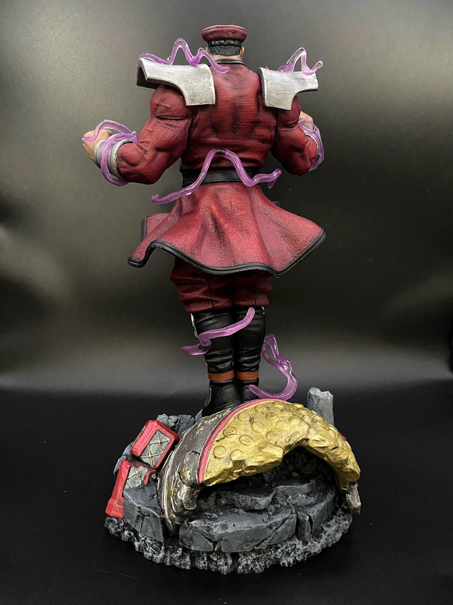 Street Fighter M.bison 8K Resin Print Custom Paint 1/10 Scale - Etsy