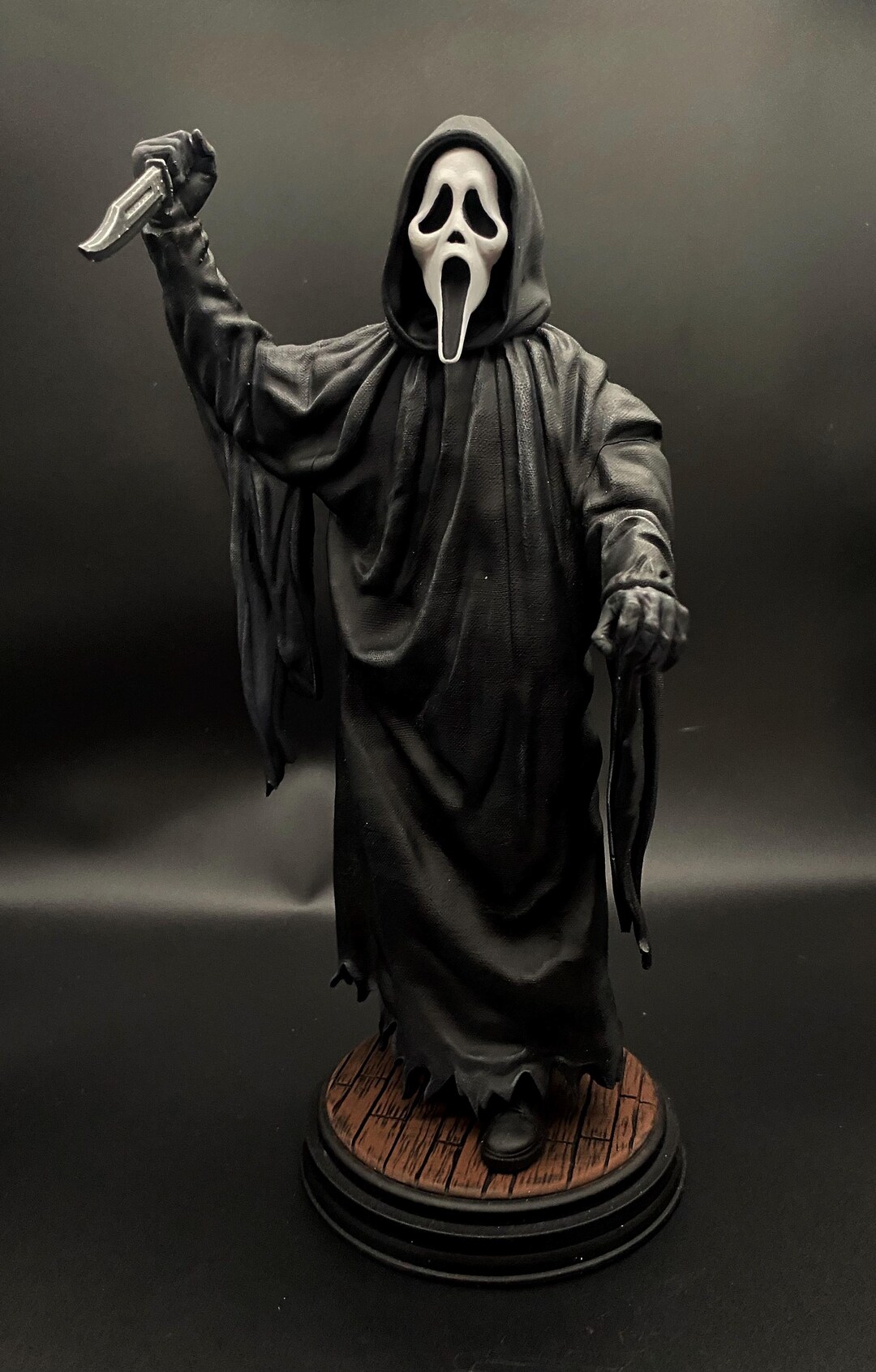 Ghostface Figure 8K Resin Print Custom Paint 1/7 Scale - Etsy