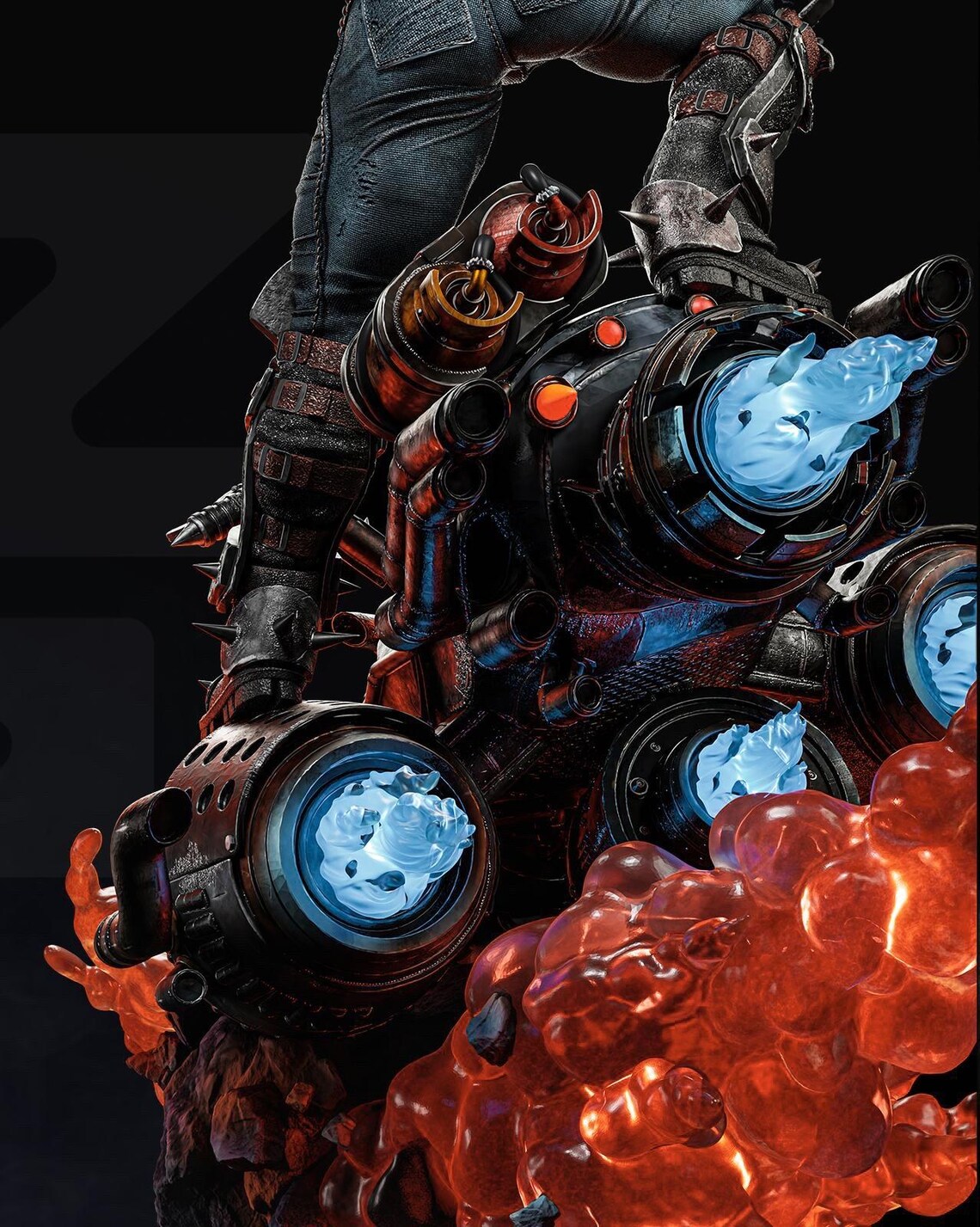 Pre-order Lobo 14K Resin 3D Print 1/8-1/6 Scale - Etsy