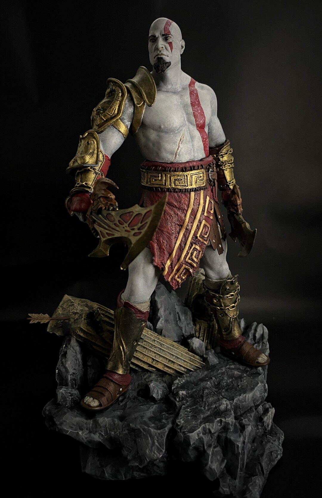 Angry God V2 14K Resin 3D Print Collectible Statue - Etsy