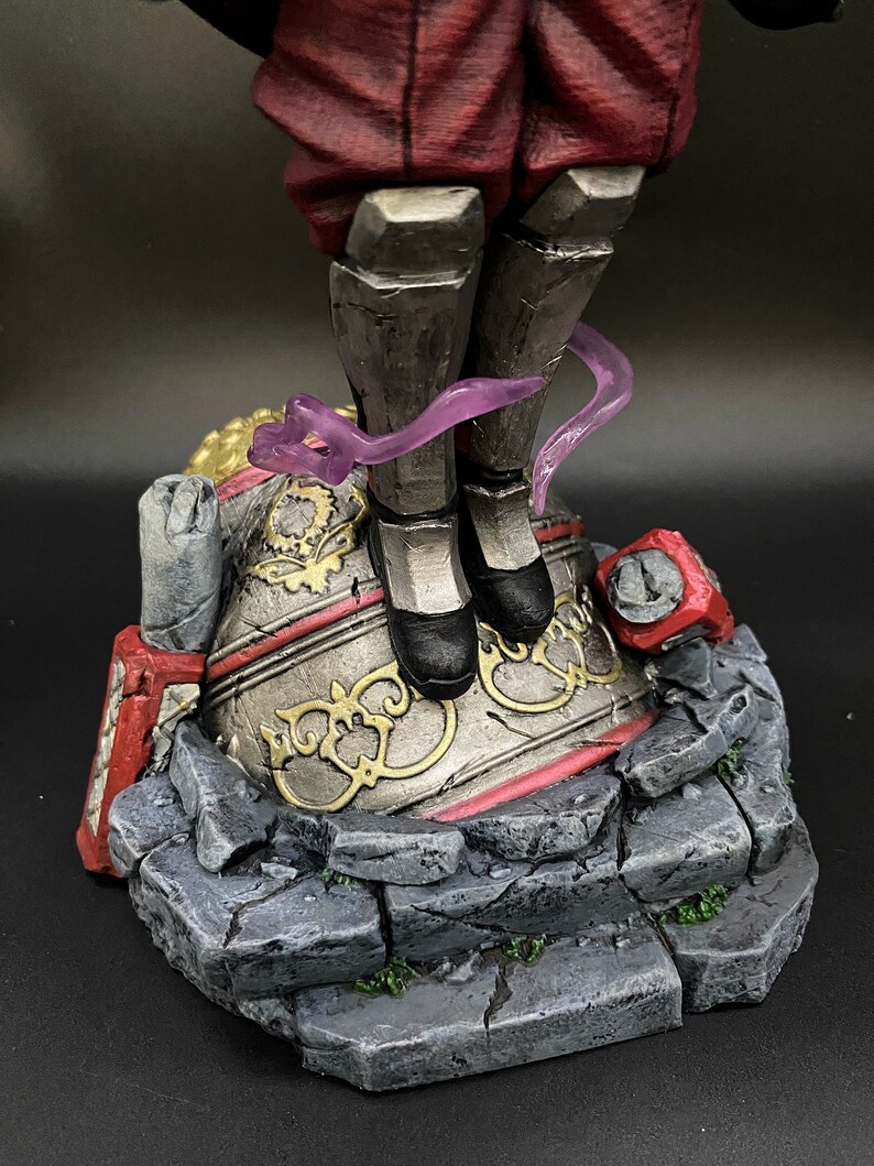 Street Fighter M.bison 8K Resin Print Custom Paint 1/10 Scale - Etsy