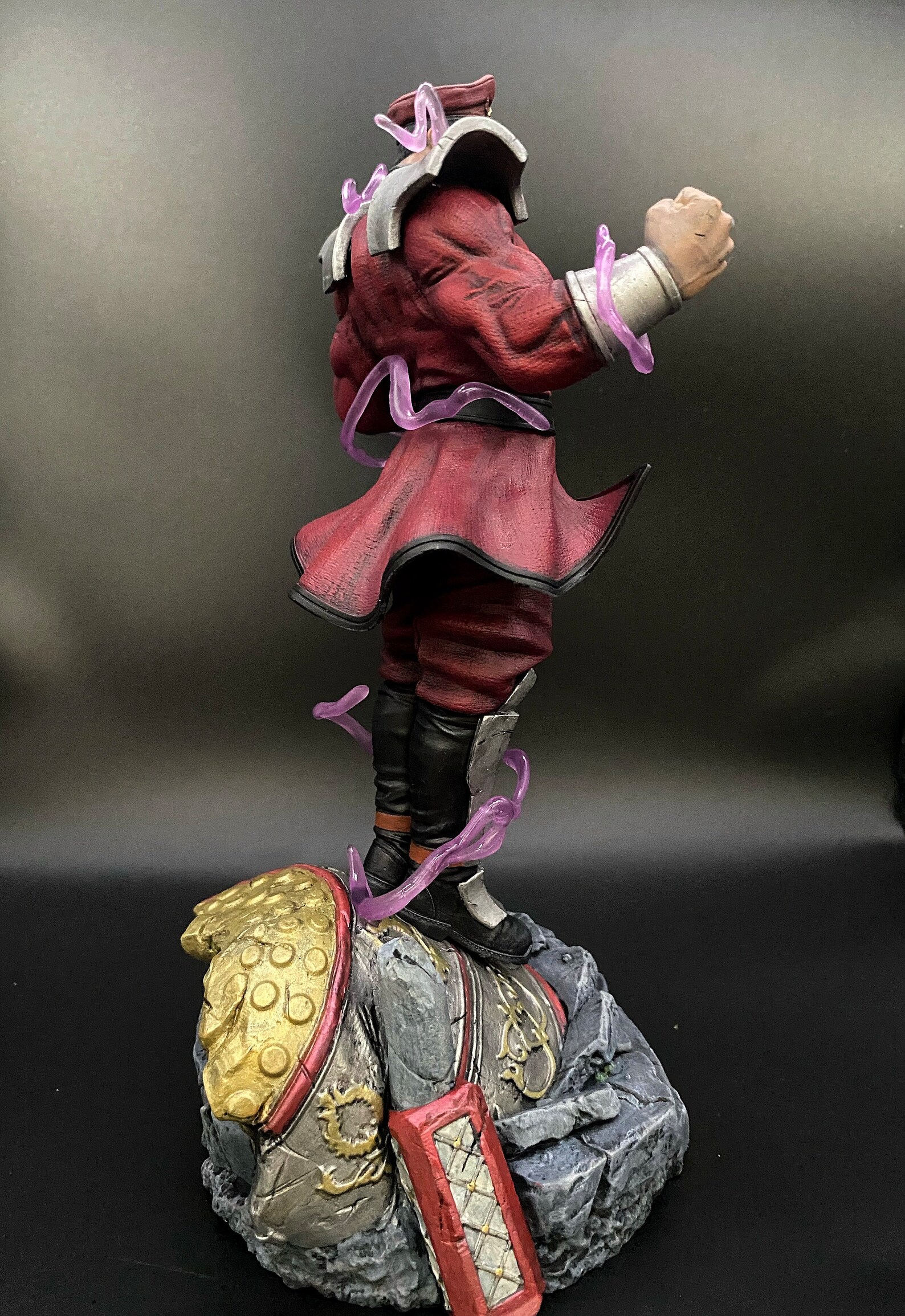 Street Fighter M.bison 8K Resin Print Custom Paint 1/10 Scale - Etsy