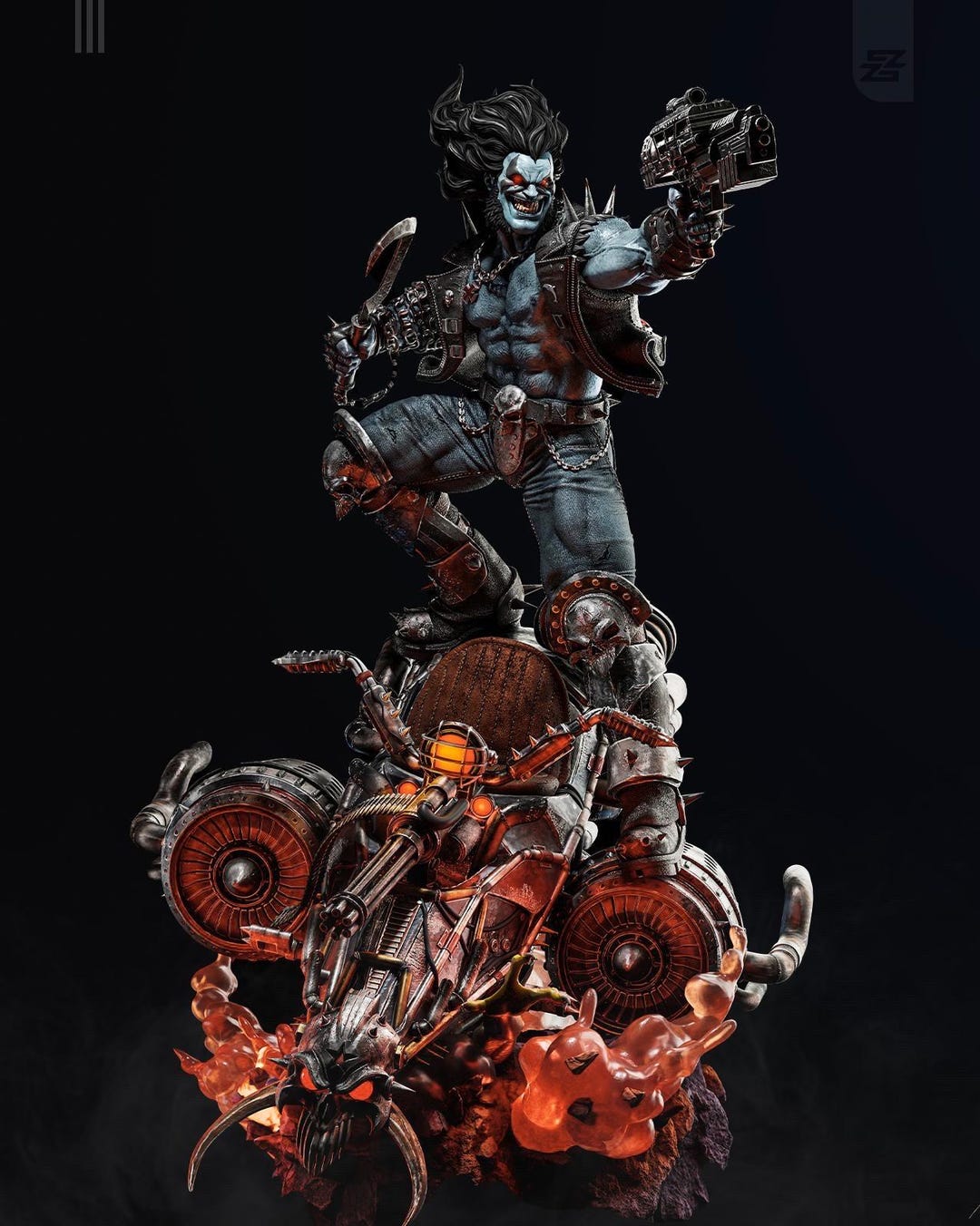 Pre-order Lobo 14K Resin 3D Print 1/8-1/6 Scale - Etsy