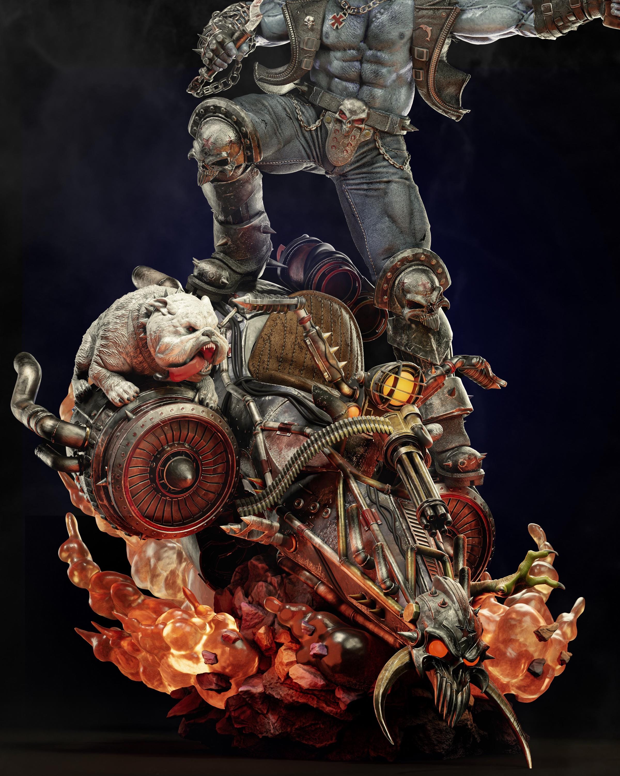 Pre-order Lobo 14K Resin 3D Print 1/8-1/6 Scale - Etsy