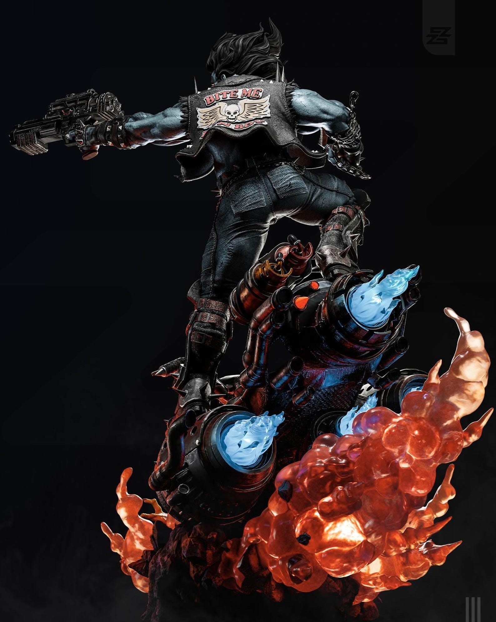 Pre-order Lobo 14K Resin 3D Print 1/8-1/6 Scale - Etsy