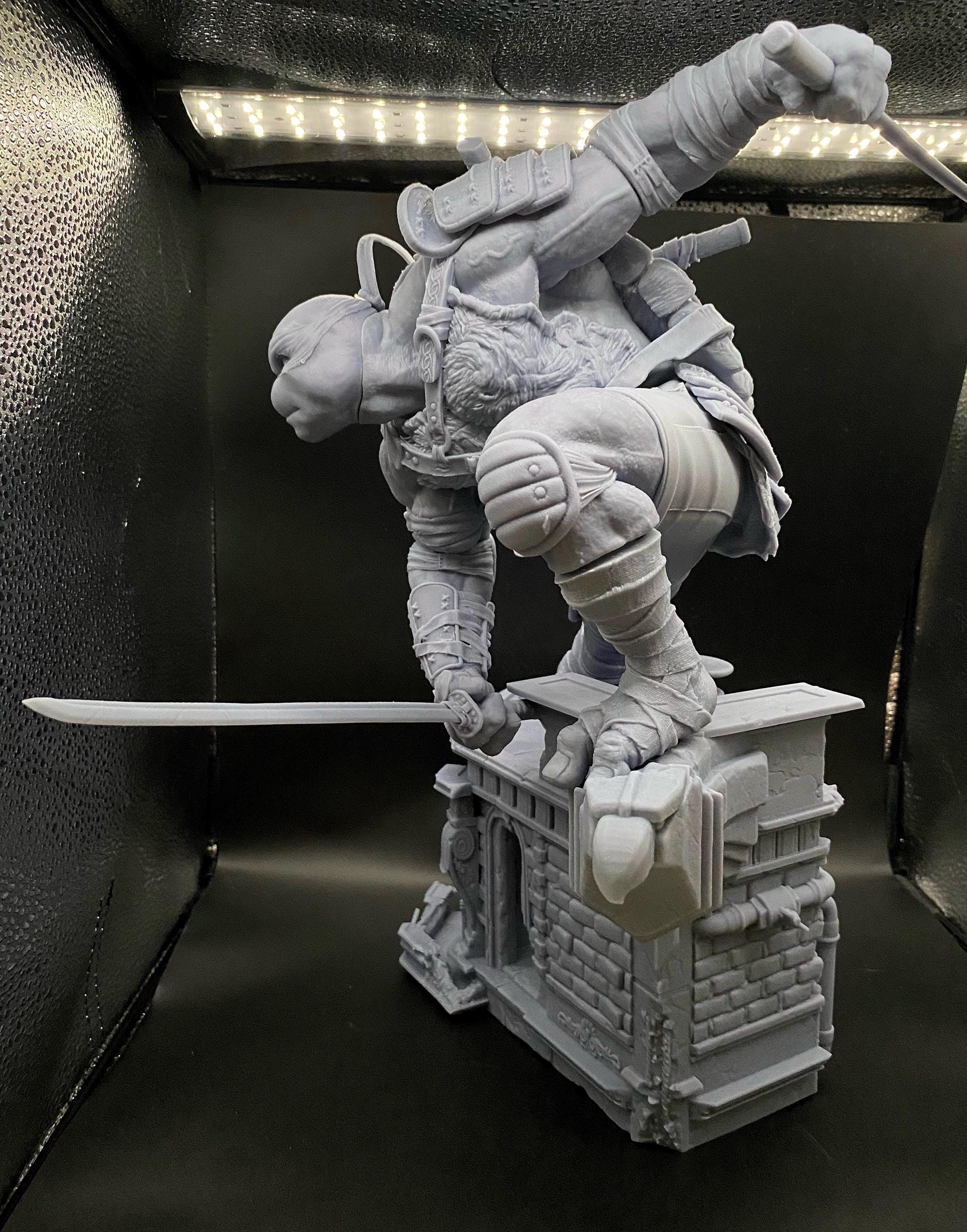 Leo 8K Resin 3D Print Unpainted 1/6 Scale Custom Gift for Him - Etsy