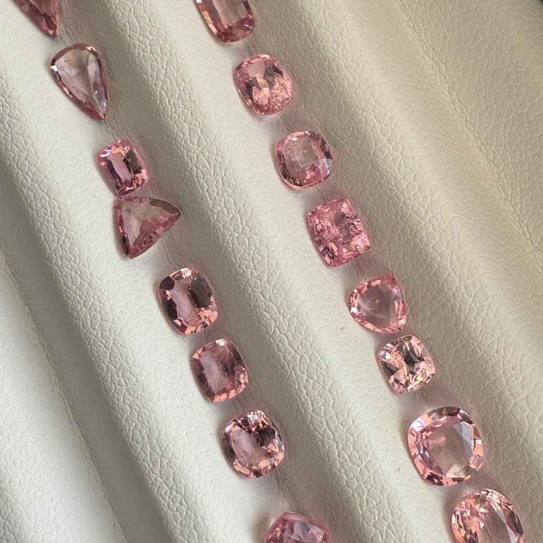 Pink SPINEL Melee GEMSTONES for Custom Jewelry Making – Loose Unheated ...