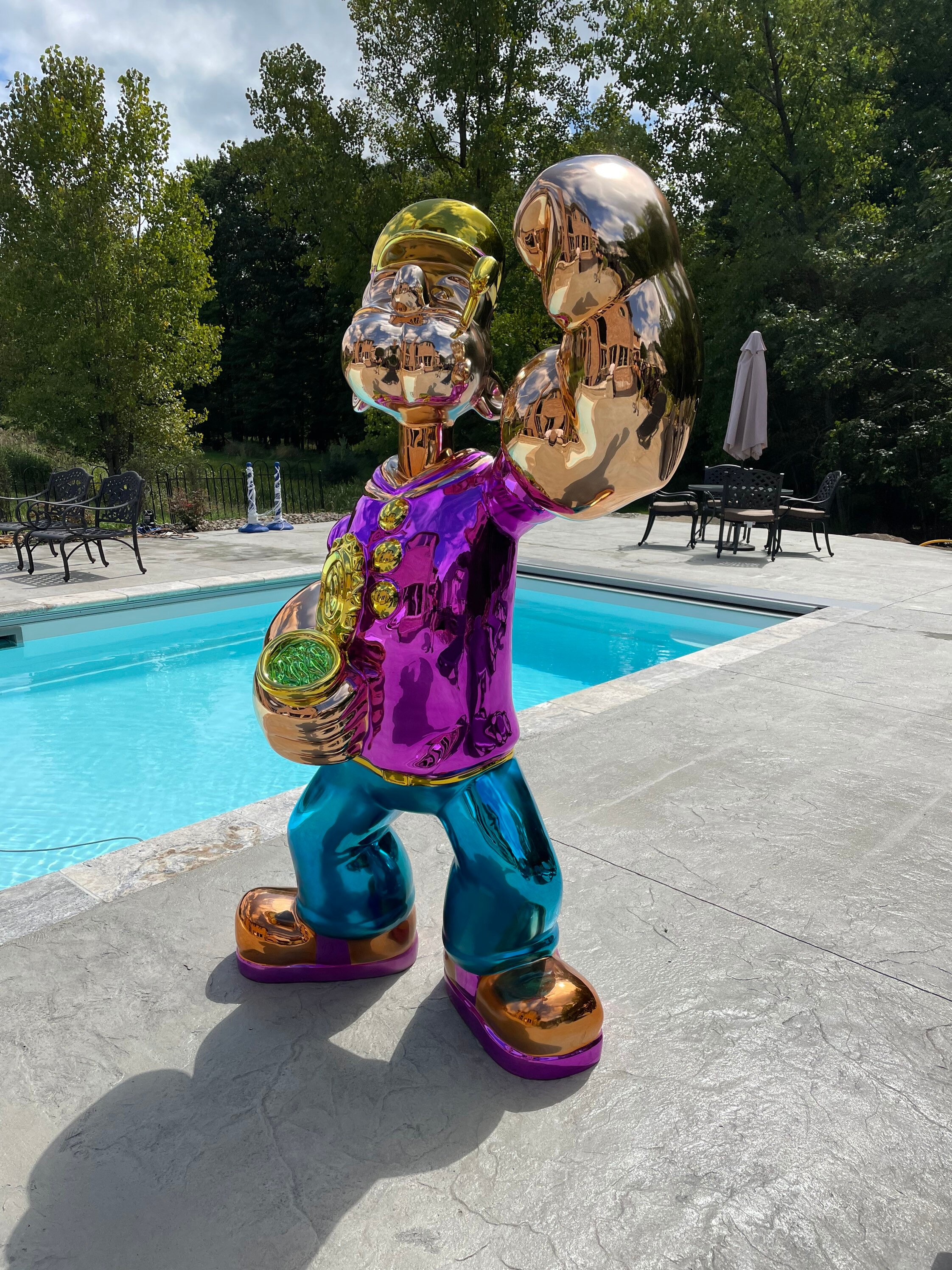 6 Feet Tall Life Size Popeye Wynn Resort Pop Art Statue - Etsy Singapore