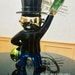 Custom 16” Chrome Monopoly Man Standing Holding Money Statue Sculpture ...
