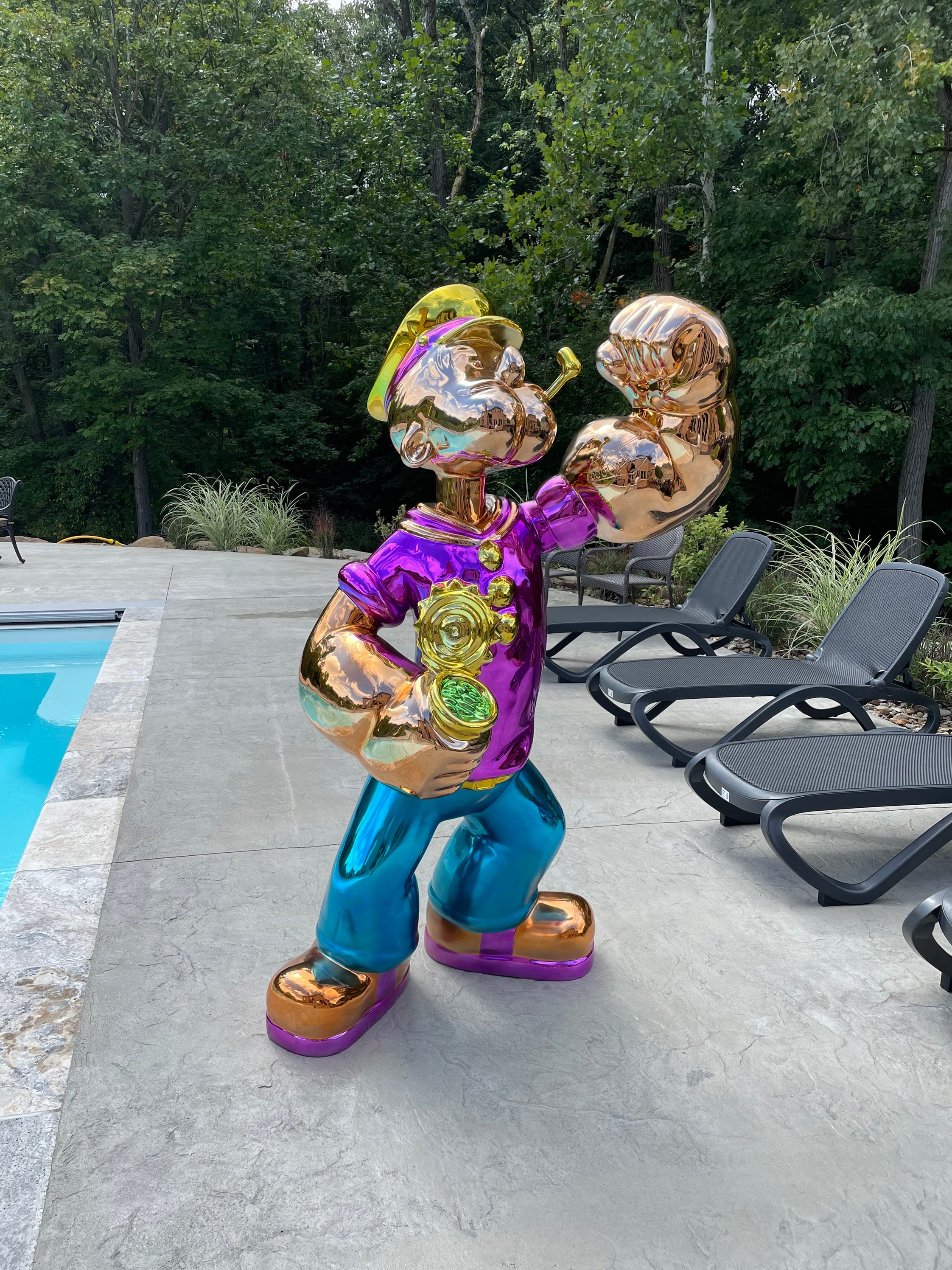 6 Feet Tall Life Size Popeye Wynn Resort Pop Art Statue - Etsy Singapore