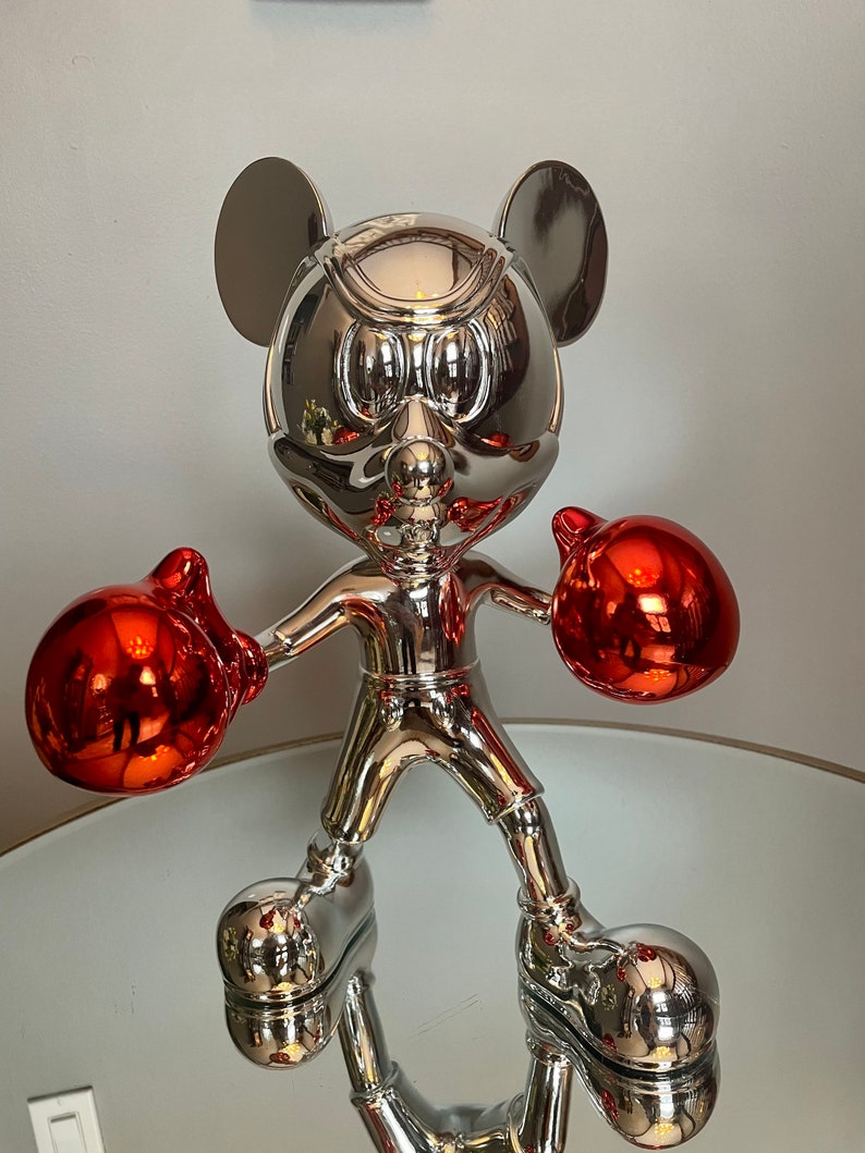 Custom 15 Candy Chrome Silver Boxing Mickey Mouse With Boxing - Etsy