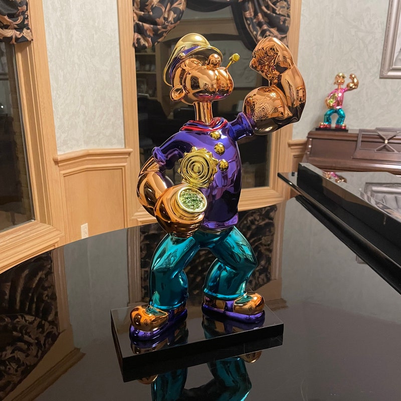 Pop Art Popeye Sculpture - Etsy