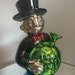 Custom 16 Chrome Monopoly Man Walking Holding Money Statue Sculpture ...