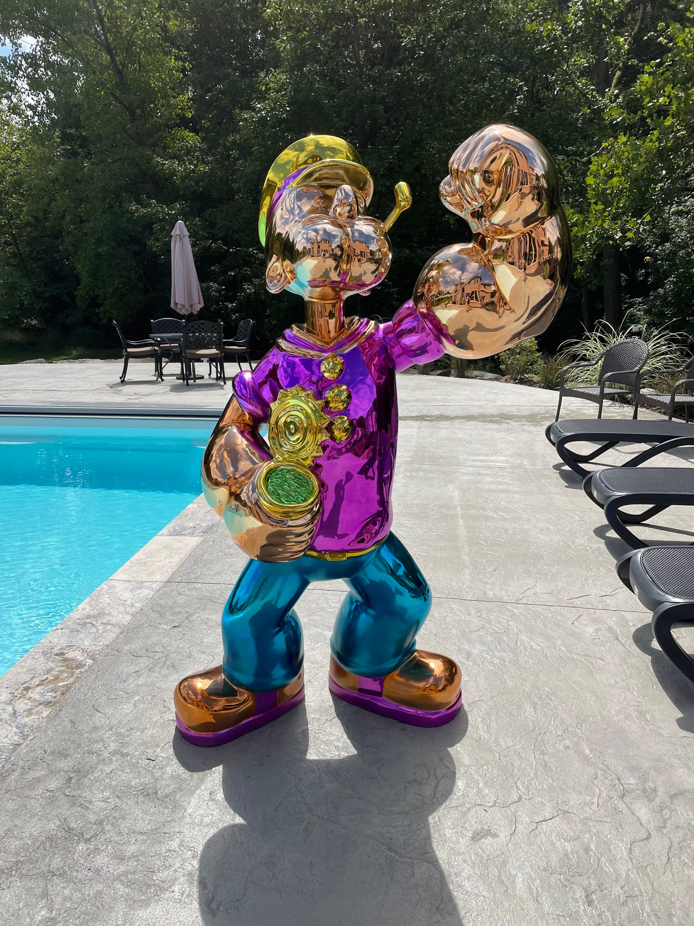 6 Feet Tall Life Size Popeye Wynn Resort Pop Art Statue - Etsy Singapore