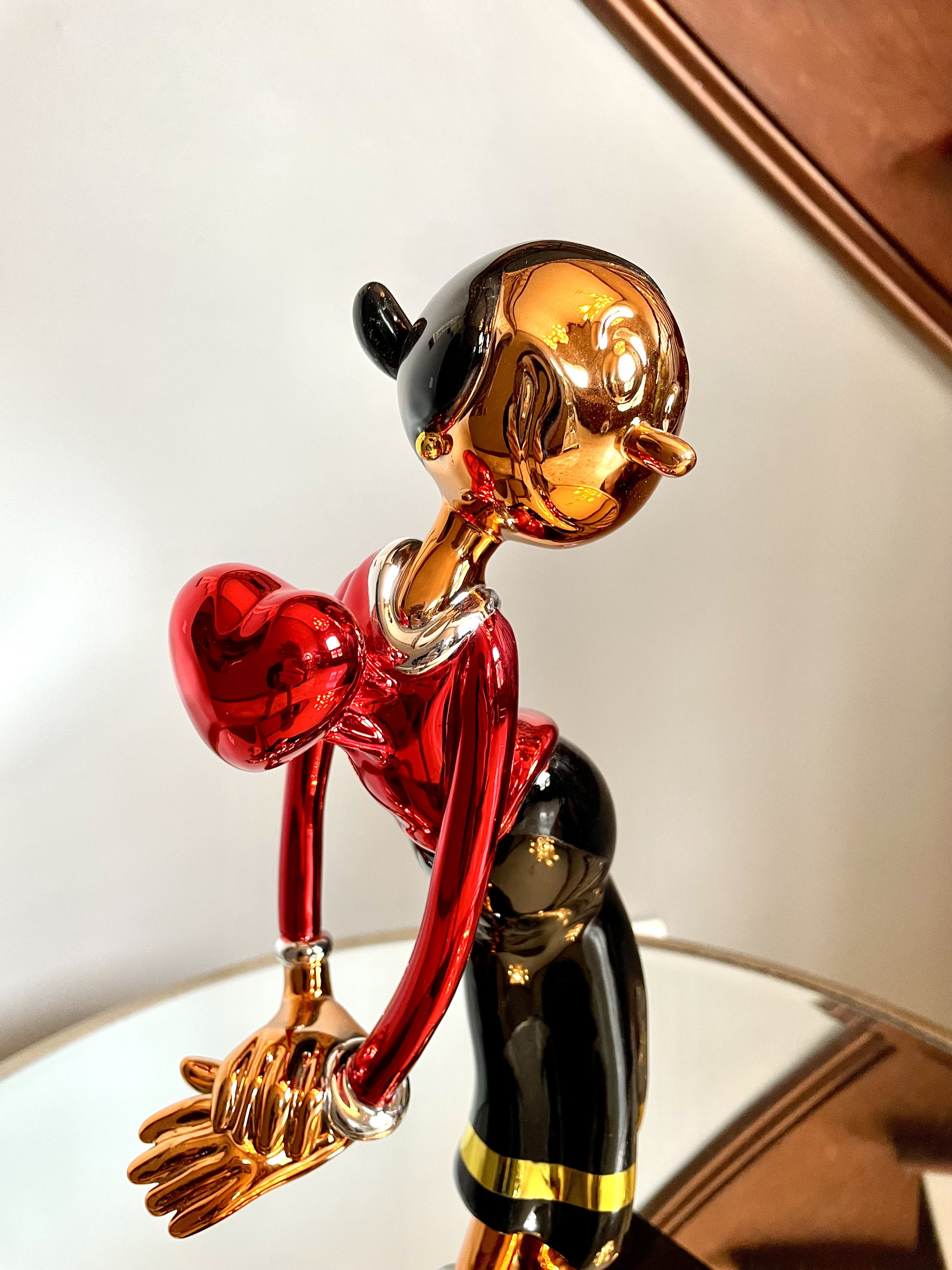 Custom 15 Candy Chrome Olive Oyl Popeye the Sailor Man Wynn Statue ...