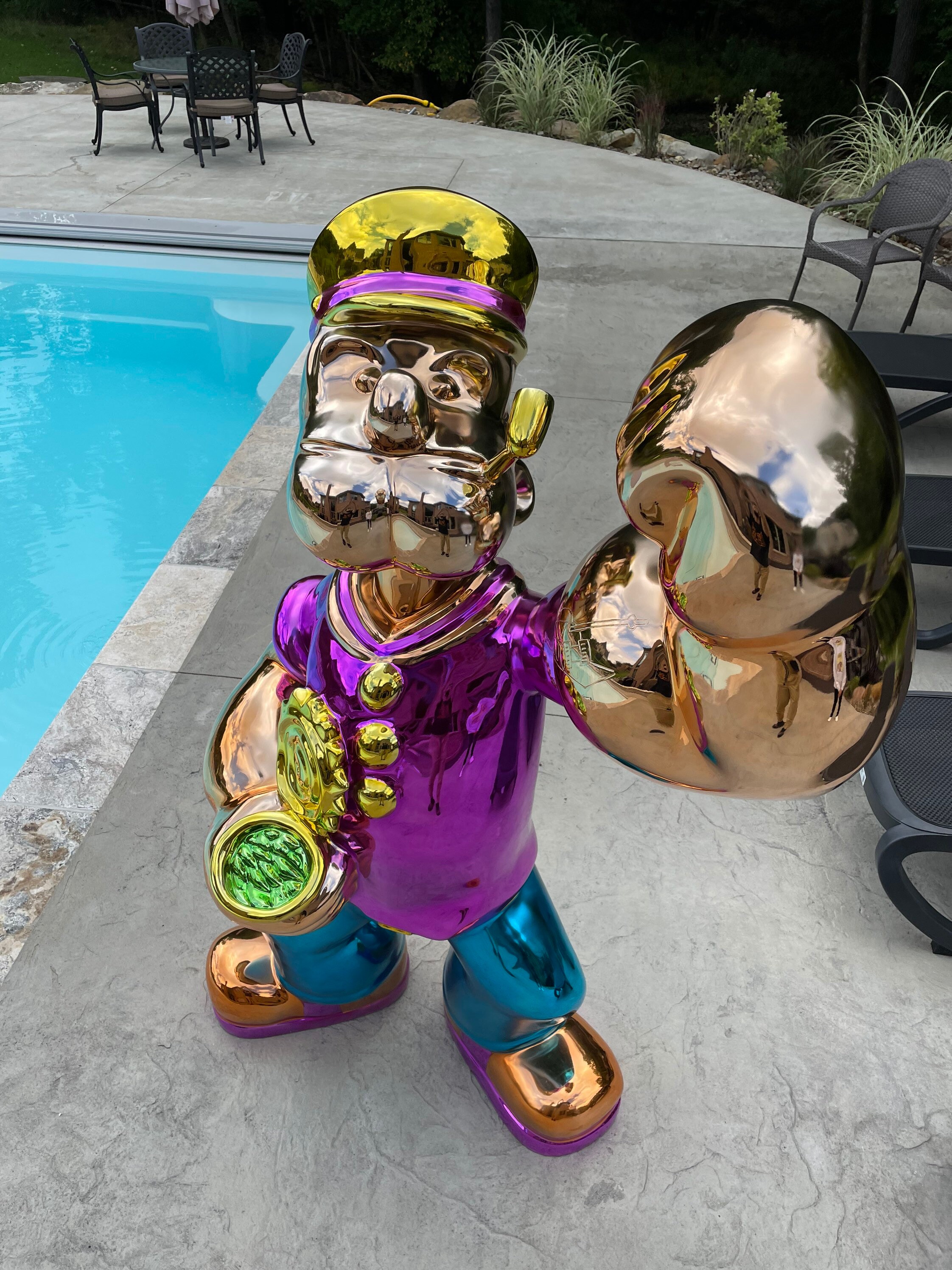 6 Feet Tall Life Size Popeye Wynn Resort Pop Art Statue - Etsy Singapore