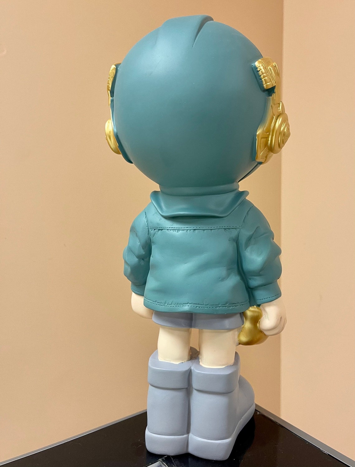 Custom 14 Chrome Astronaut Spaceman Statue Sculpture Home - Etsy