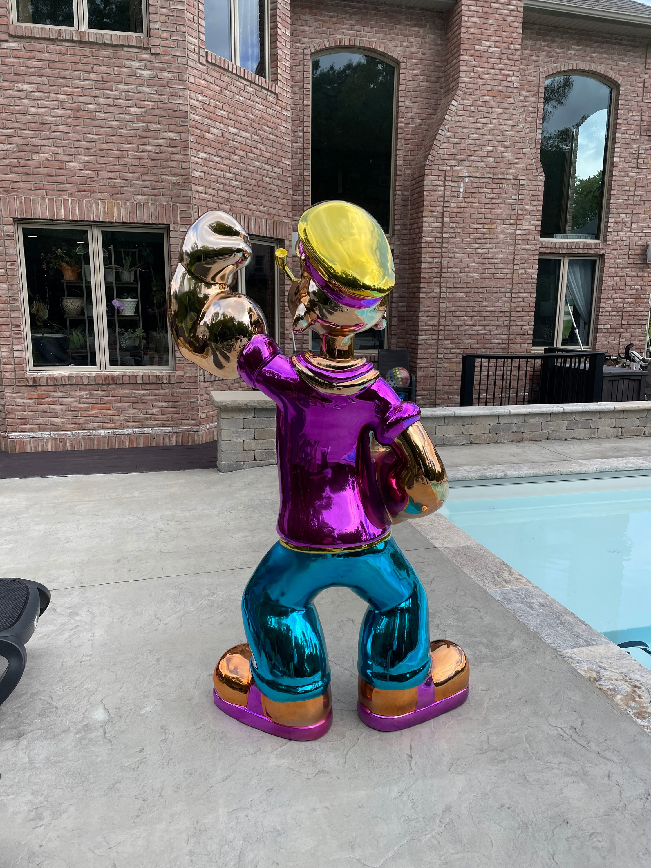 6 Feet Tall Life Size Popeye Wynn Resort Pop Art Statue - Etsy Singapore