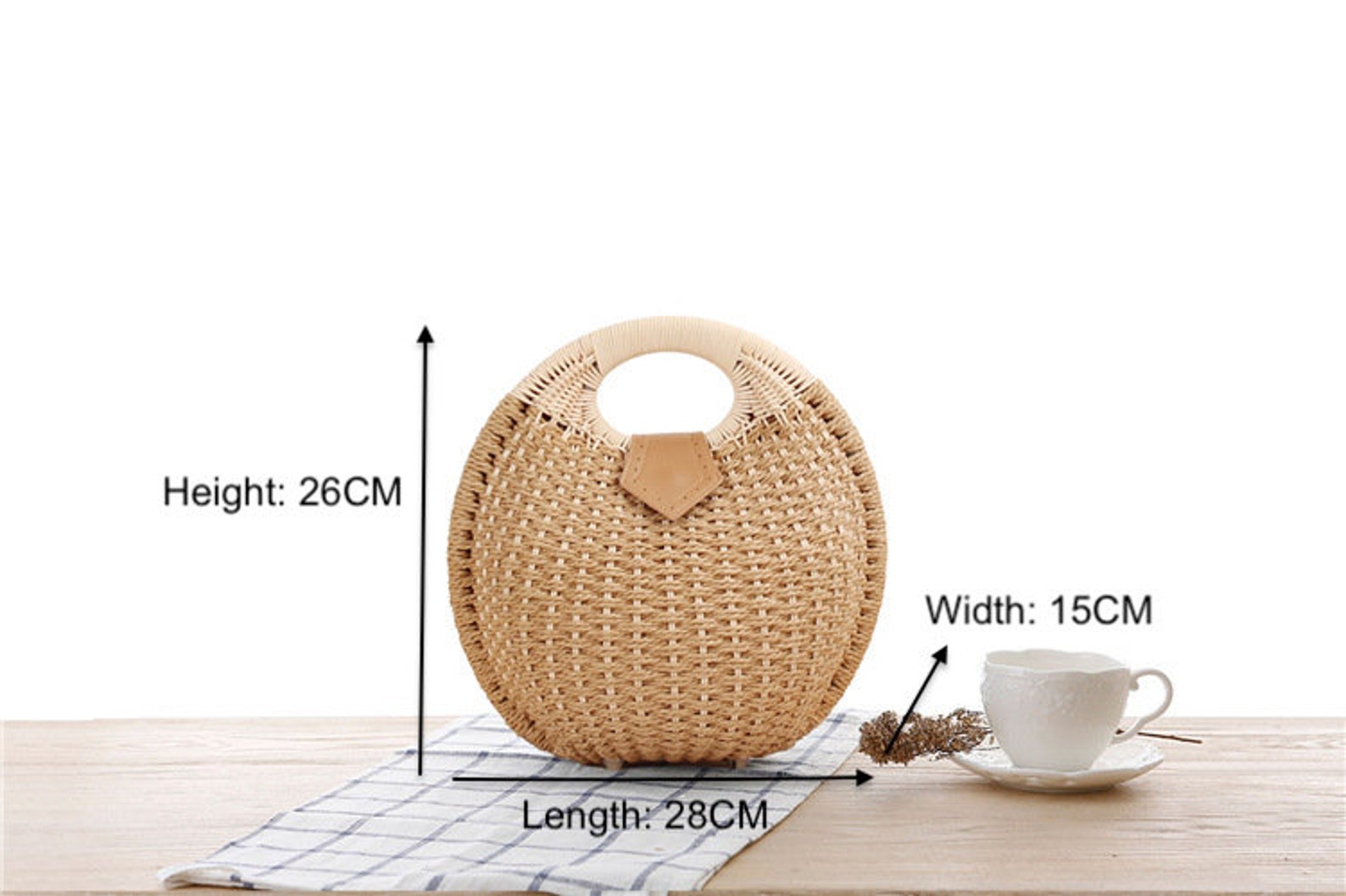 Straw Handbag for Women Stylish Cute Woven Bag Straw Purse - Etsy UK