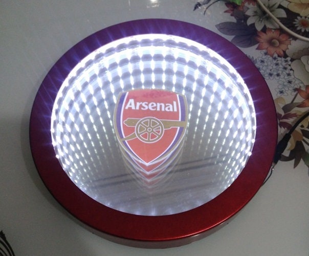 Infinity Mirror Wall Decor, Custom LED Infinity Mirror, Single Color ...