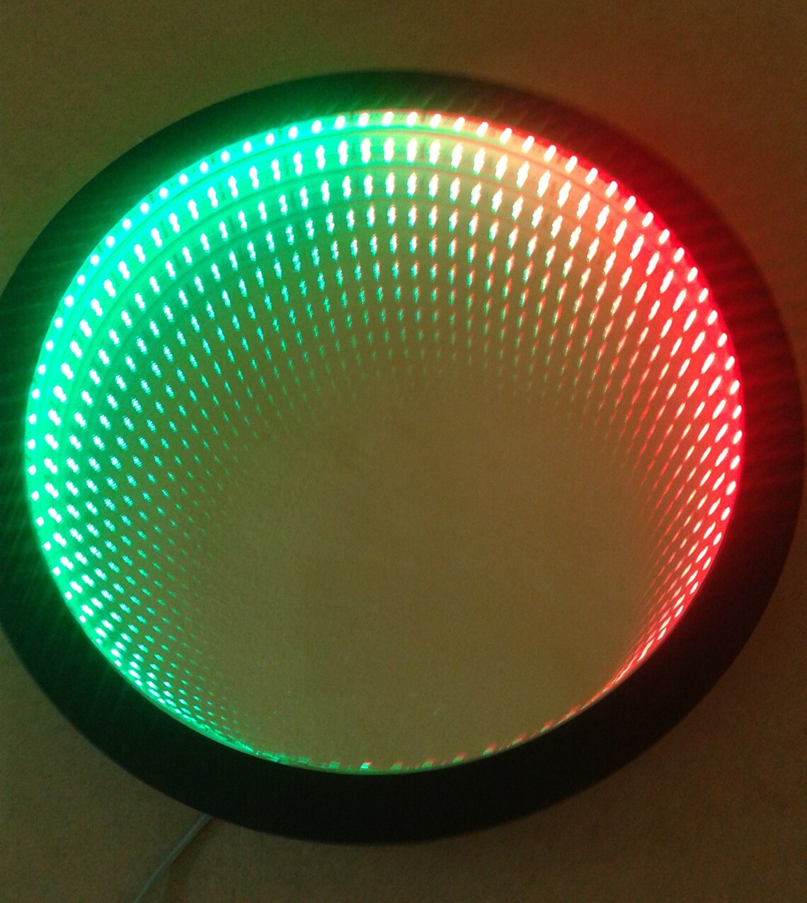 Infinity Mirror Wall Decor, LED Infinity Mirror With Ultra Dense LED ...