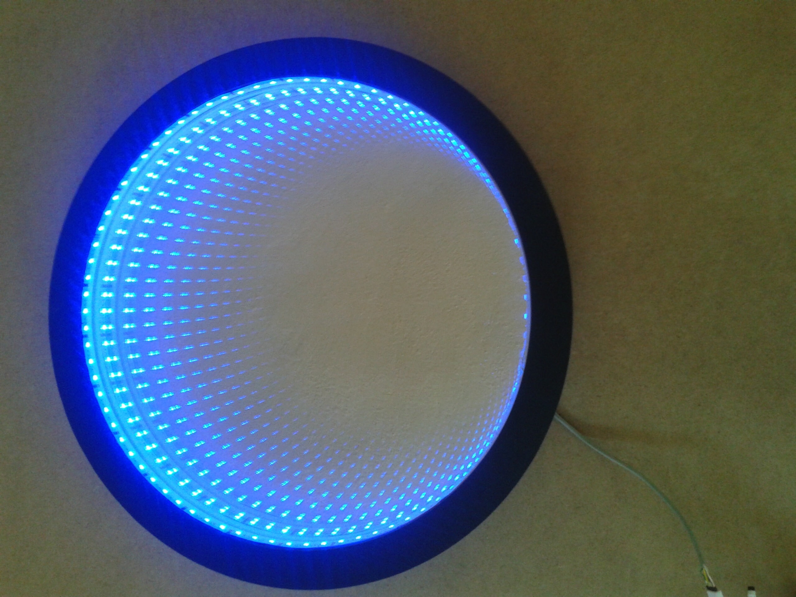 Infinity Mirror Wall Decor, LED Infinity Mirror With Ultra Dense LED ...