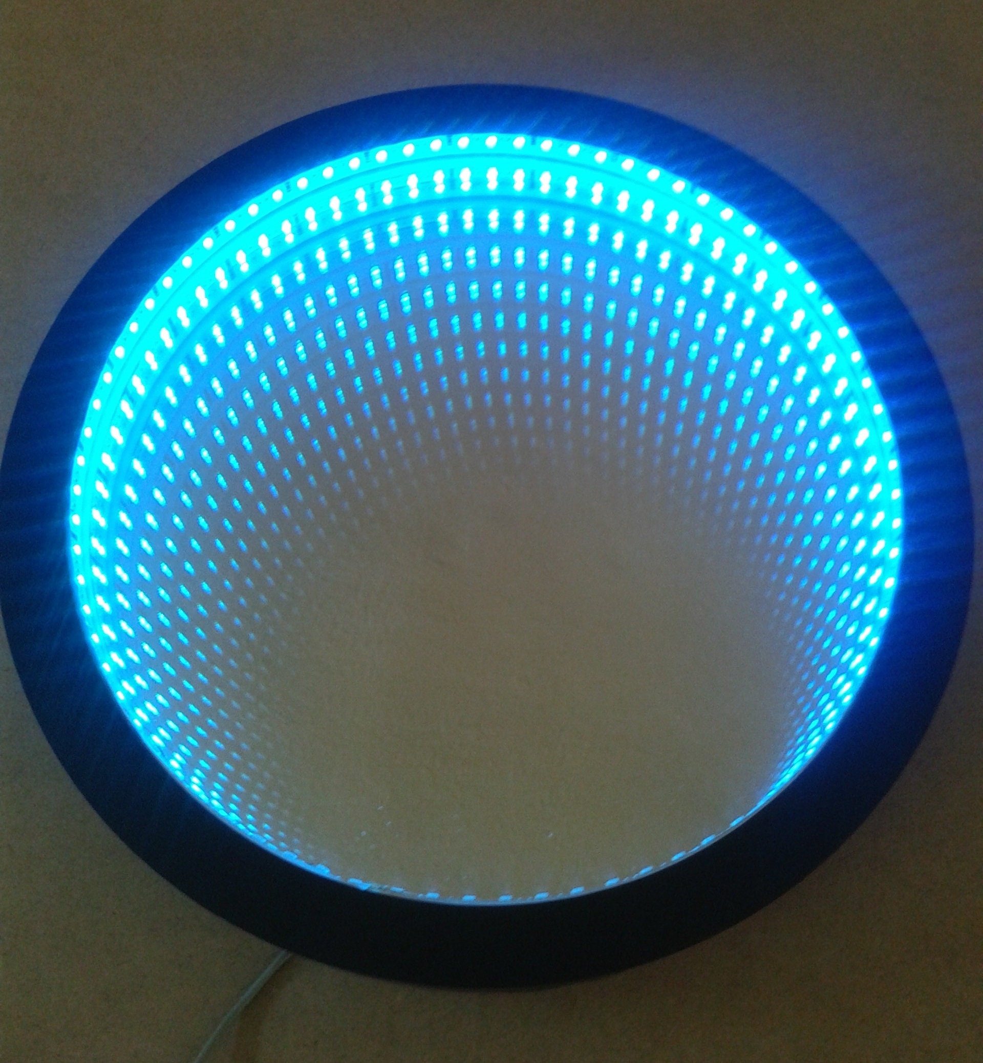 Infinity Mirror Wall Decor, LED Infinity Mirror With Ultra Dense LED ...