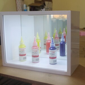 Infinity Mirror Box, Lighted-up (LED Panel Light), Display of Product ...
