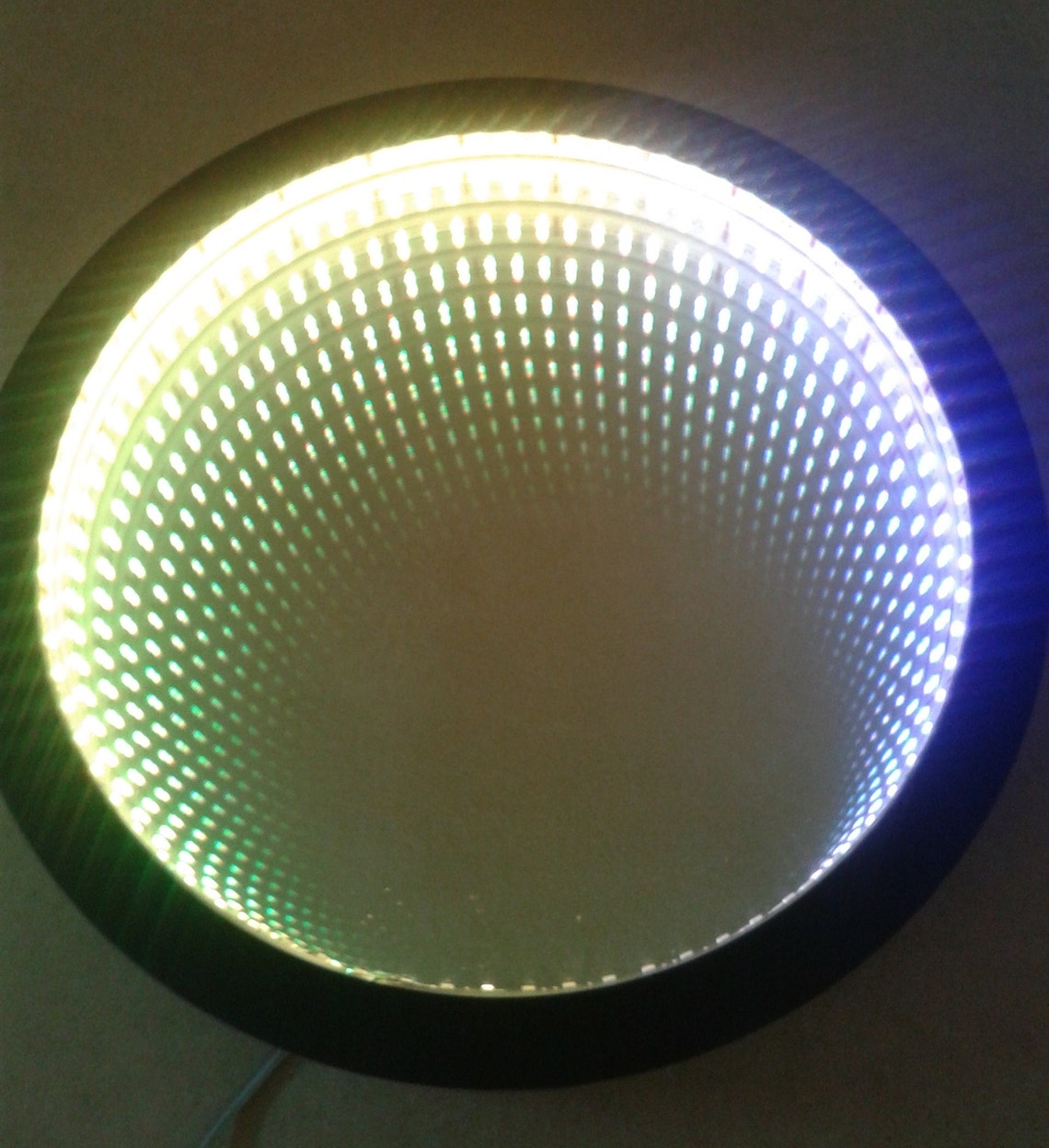 Infinity Mirror Wall Decor, LED Infinity Mirror With Ultra Dense LED ...