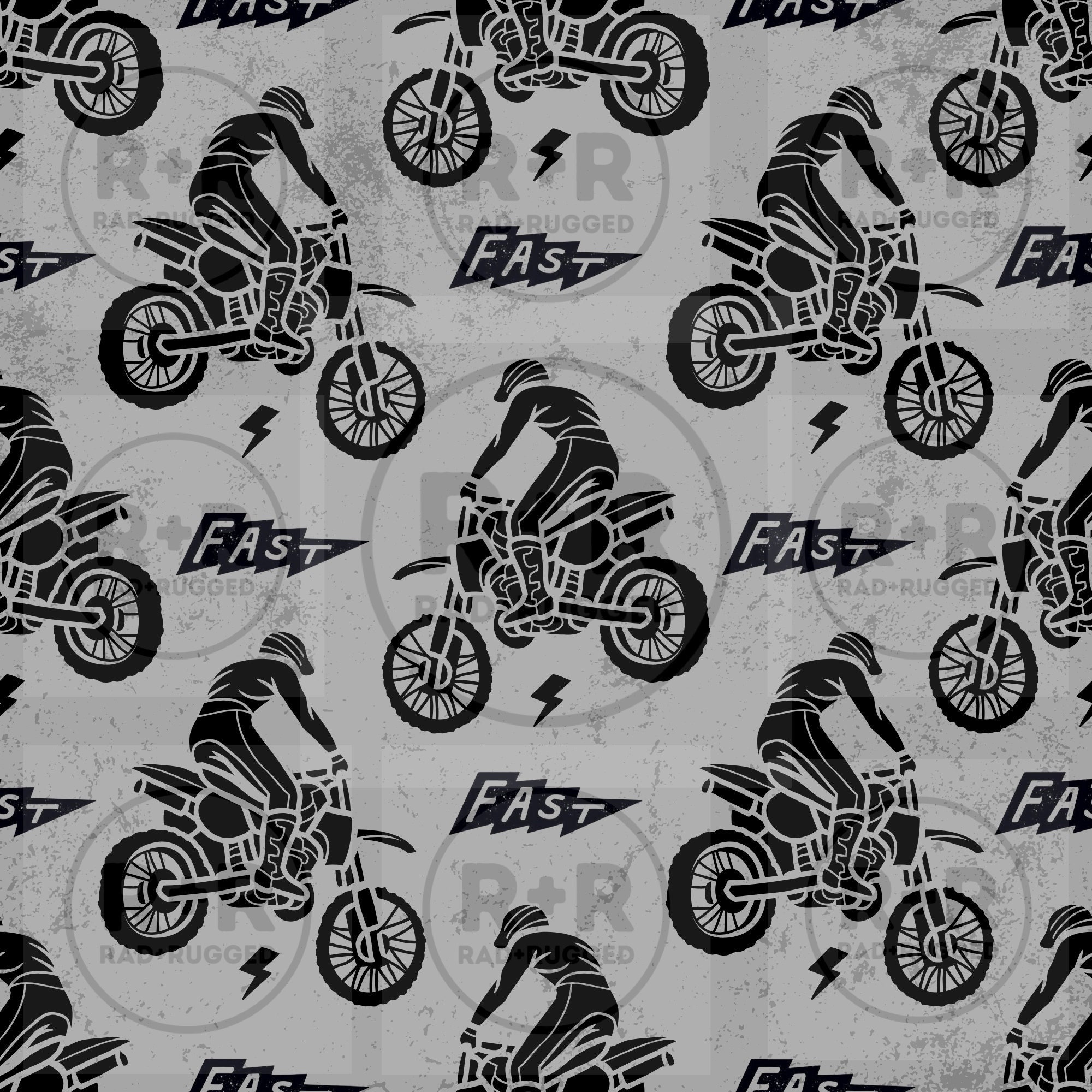 Motocross Seamless File.... Boy Digital Paper.... Repeating Patterns ...