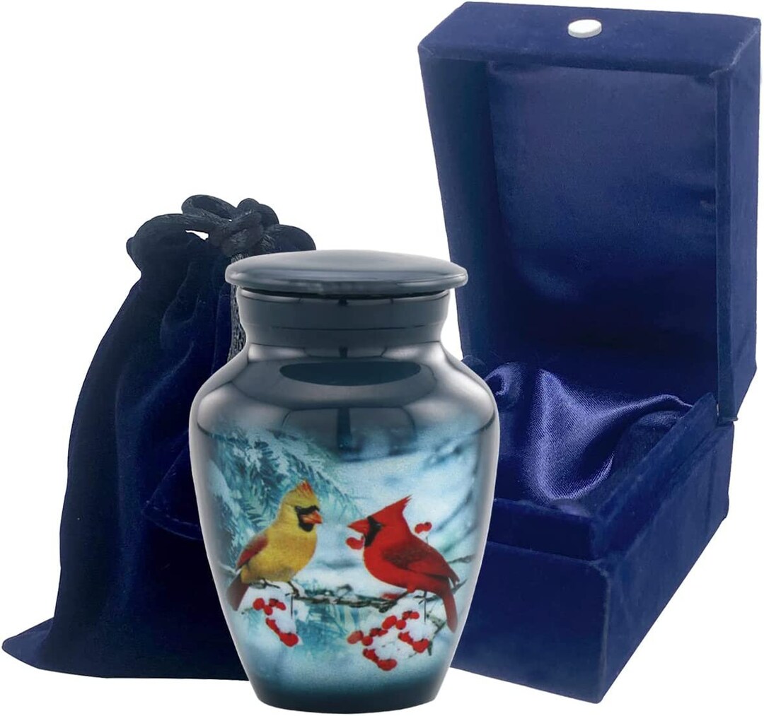 Keepsake Hamim Bird Memories Cardinal Birds Urn Cardinal - Etsy