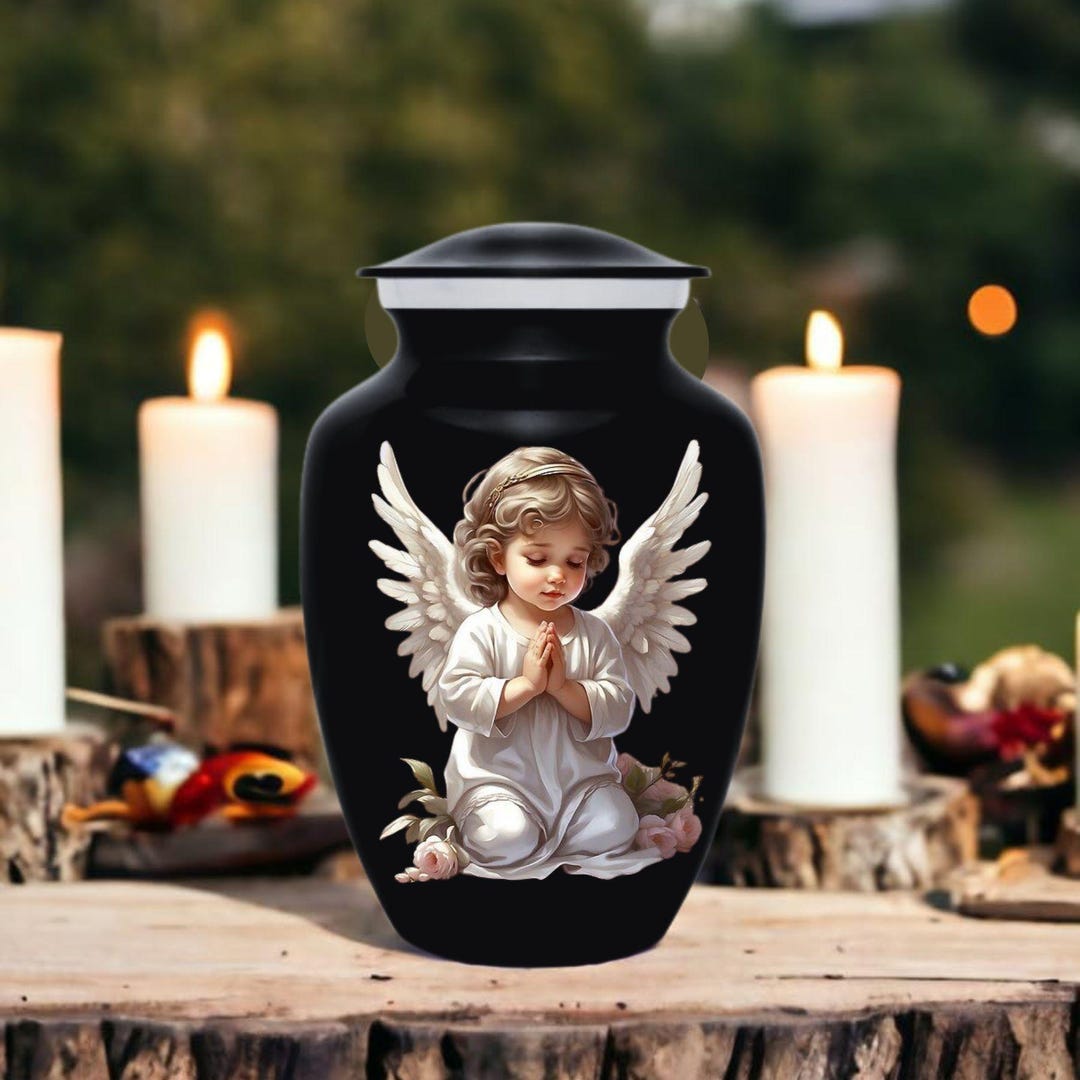 Angels Blessing Urn , Urns for Human Ashes Adult Urns for Male & Female ...