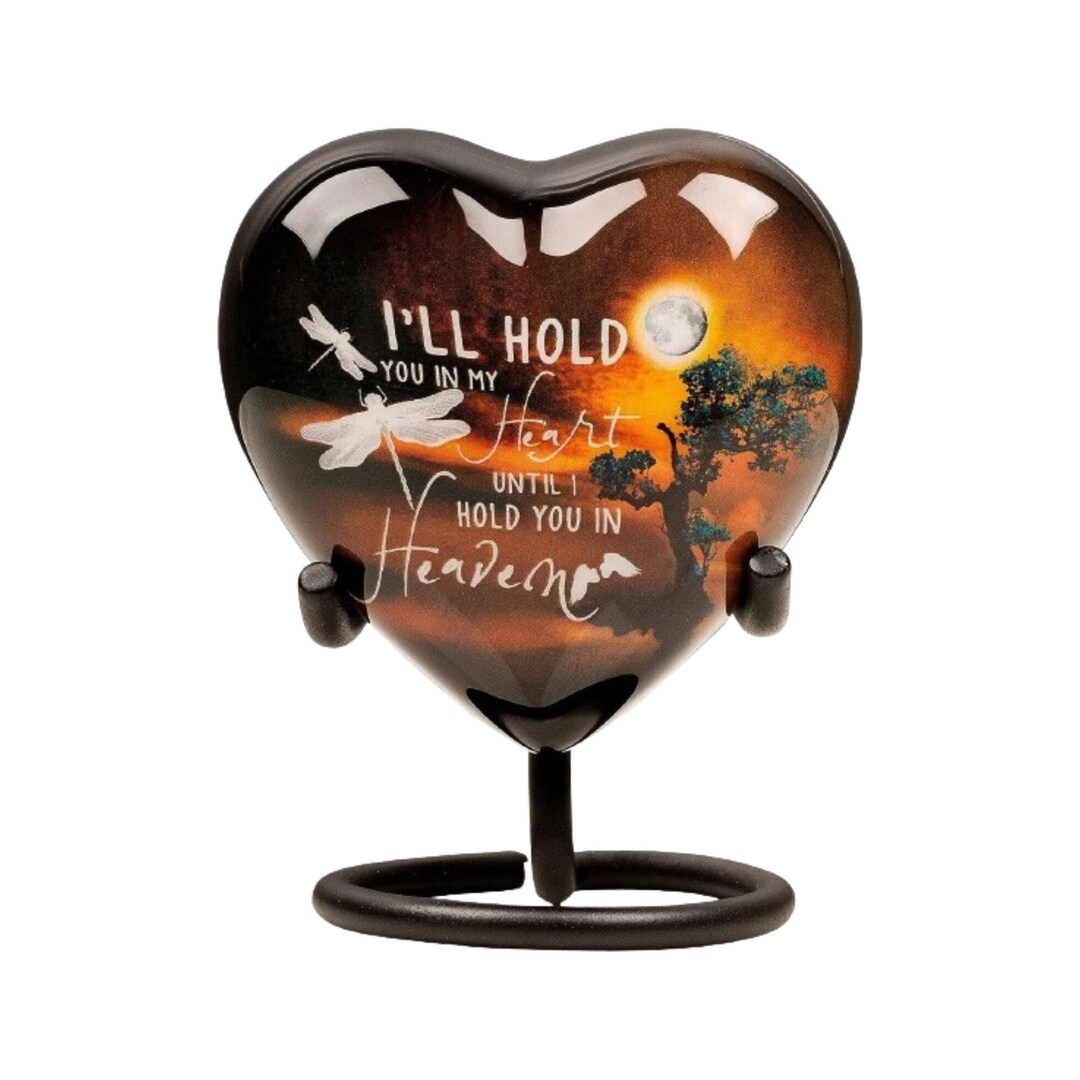 Cremation Heart Keepsake Cremation Urns for Ashes Heart Mini Urn for ...