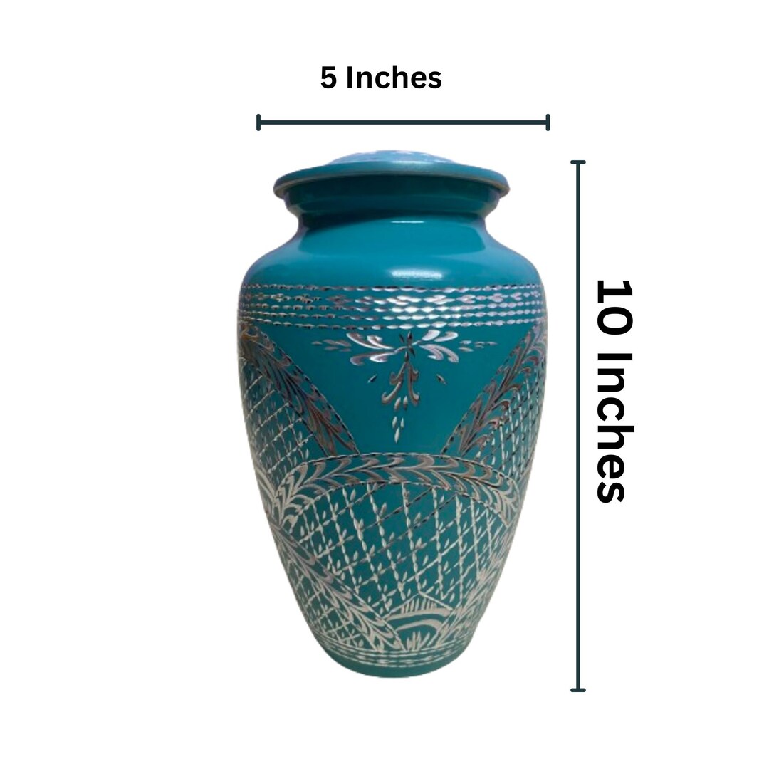 Diamond Engraved Urn for Human Ashes Memorial Tribute for Beloved Ashes ...