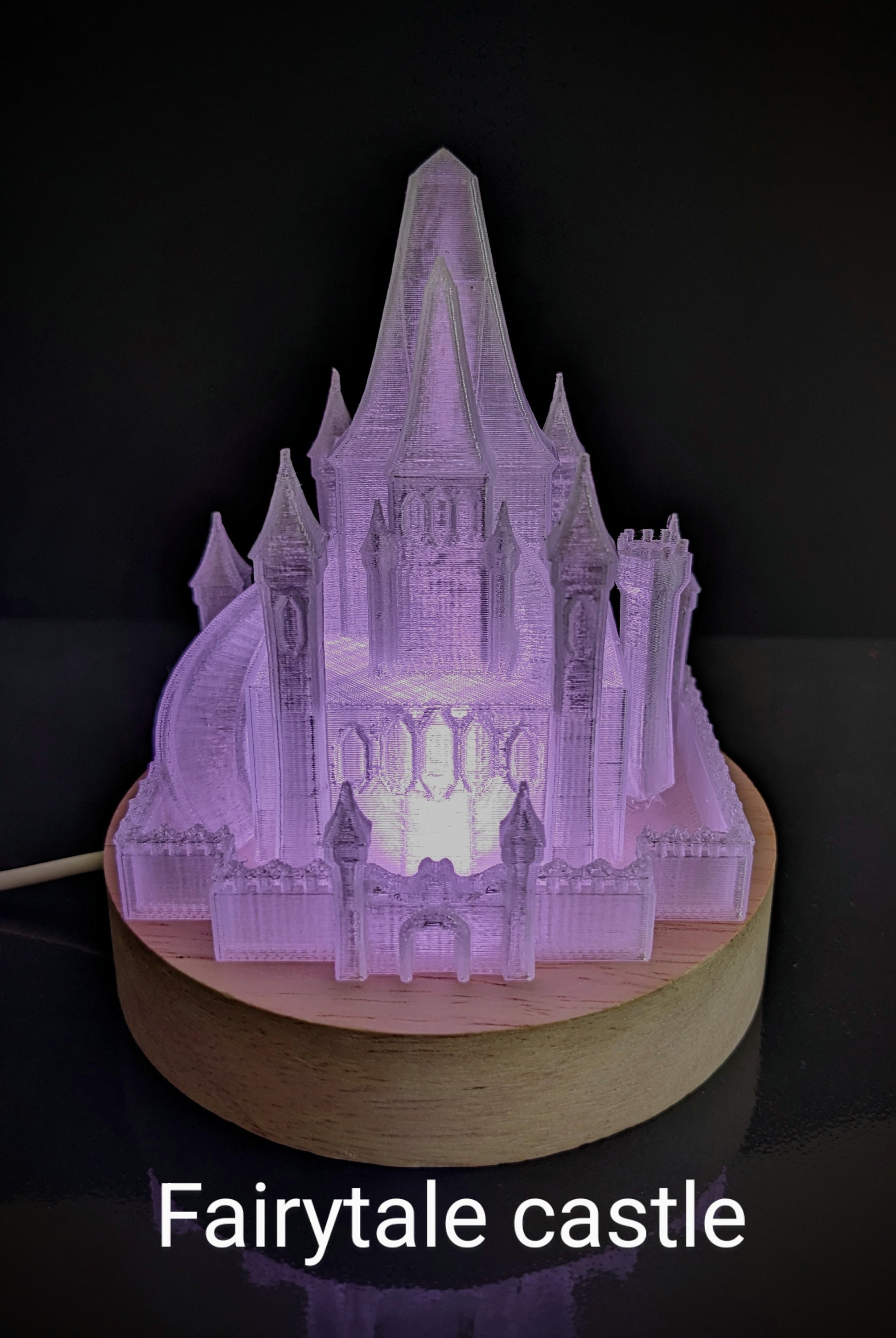 Tabletop Castle Light - Etsy