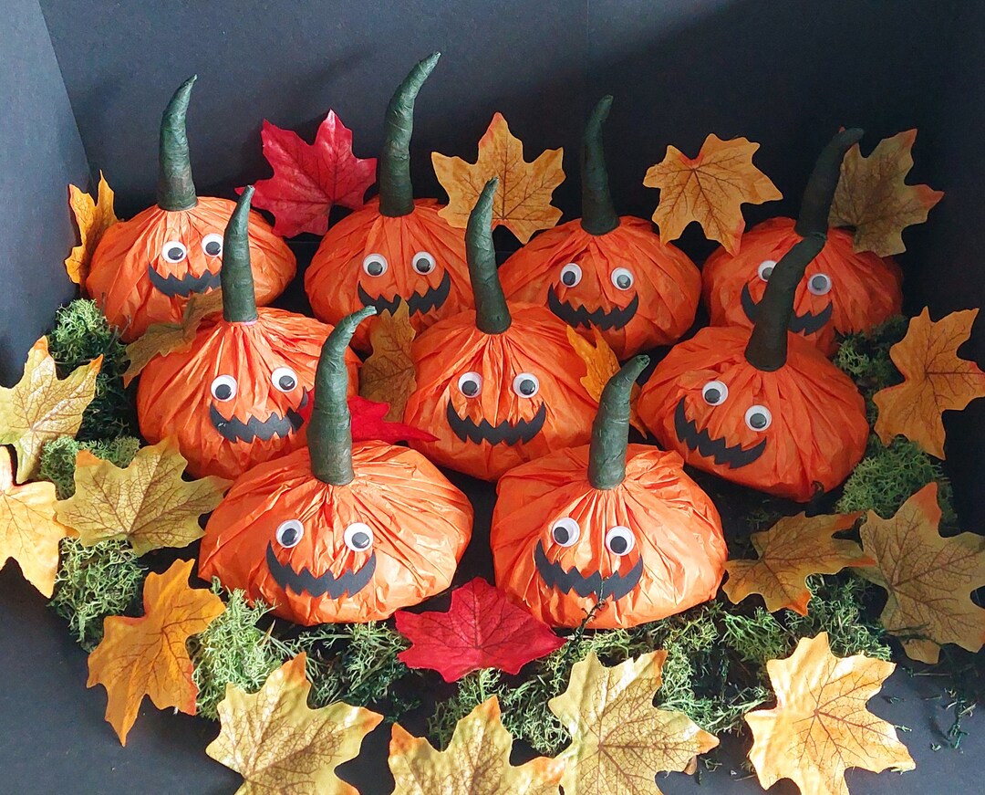 Scary Halloween Sweet Filled Pumpkins (postage & Packaging Included in ...