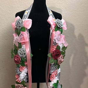 TRIPLE Ribbon Rose Graduation Lei With Sachet Bags - Etsy