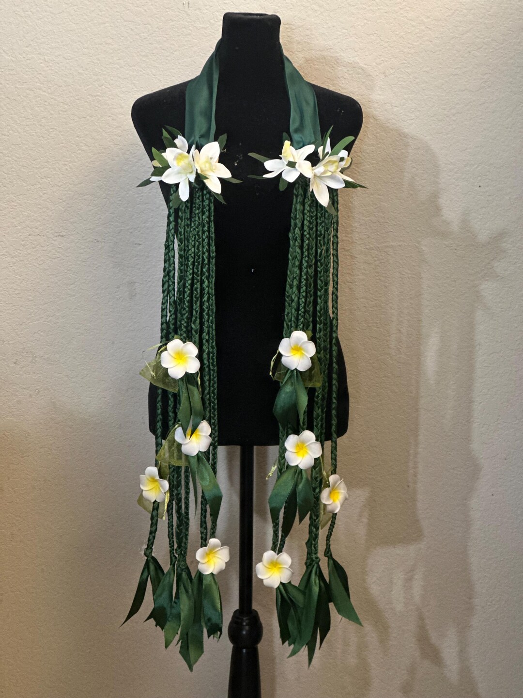 Orchids and Plumerias Graduation Lei With Sachet Bags - Etsy